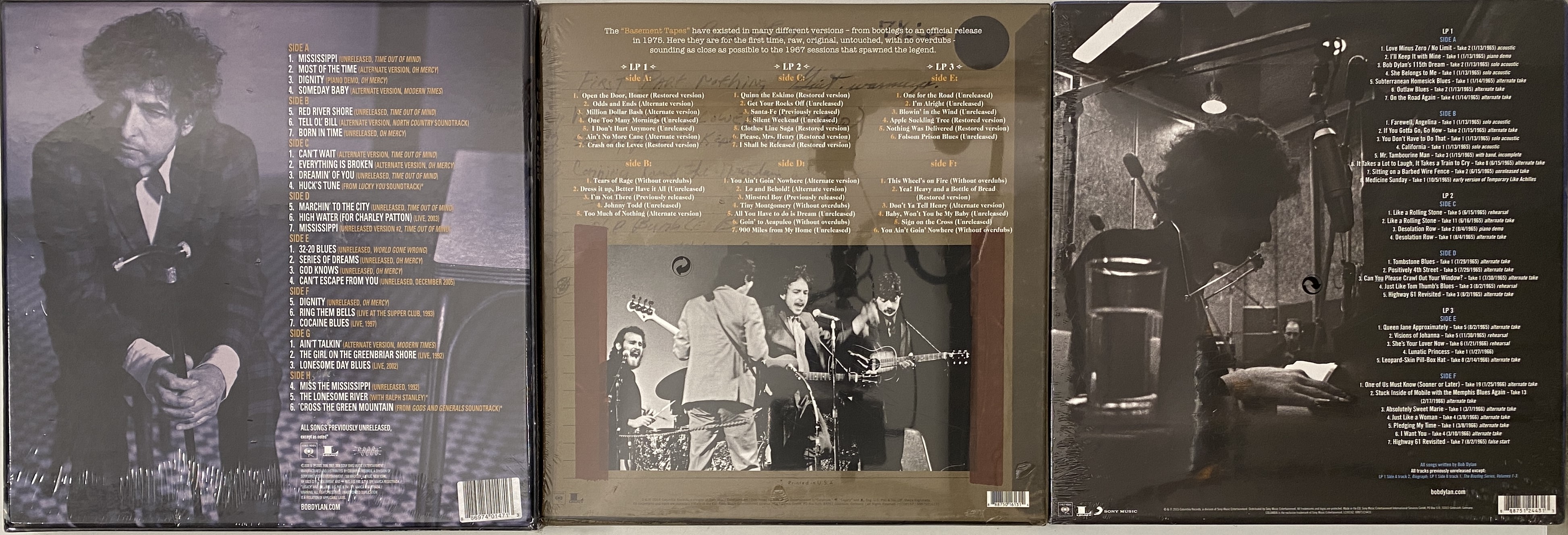 Lot 770 - BOB DYLAN - BOOTLEG SERIES - BOX SETS
