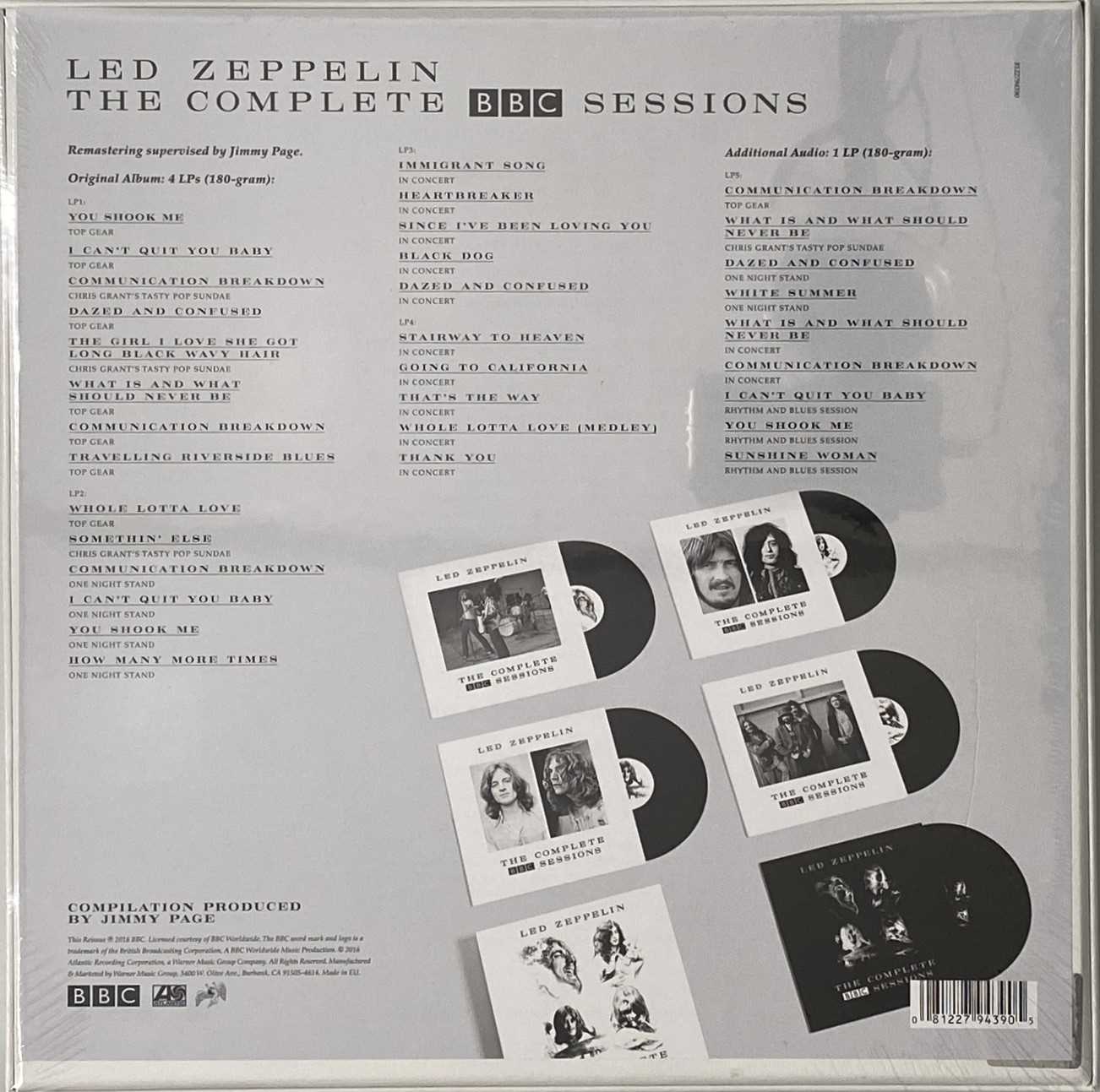 Lot 777 - LED ZEPPELIN - THE COMPLETE BBC SESSIONS BOX