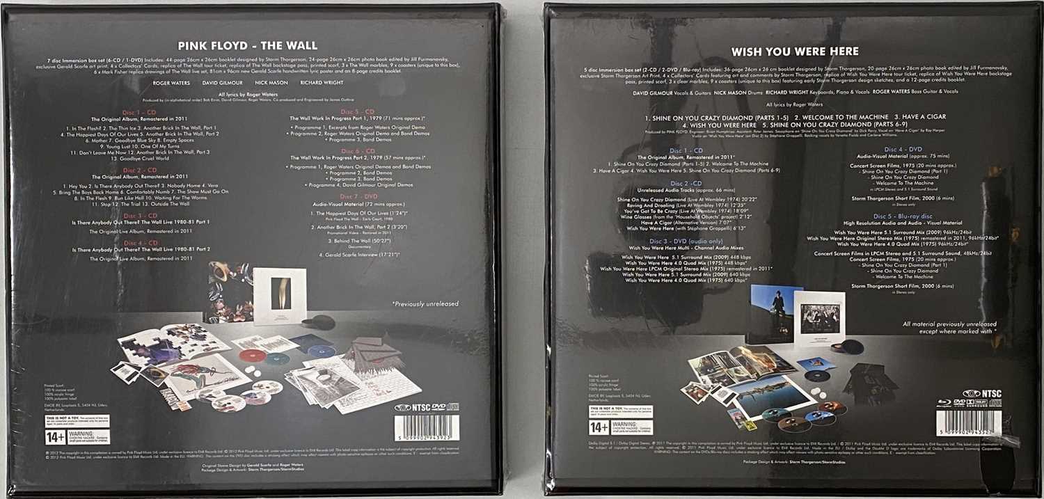 Lot 780 Pink Floyd Cd Box Sets