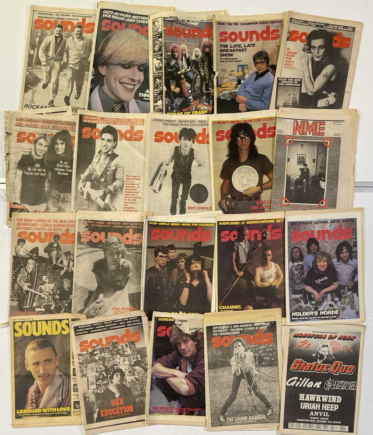 Lot 114 - LARGE COLLECTION OF EARLY 1980S SOUNDS