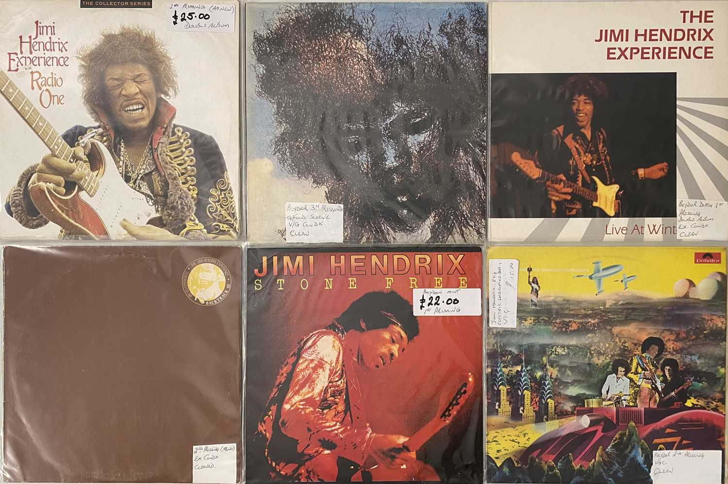 Lot 804 - ROCK ICONS - JIMI HENDRIX / THIN LIZZY - LP