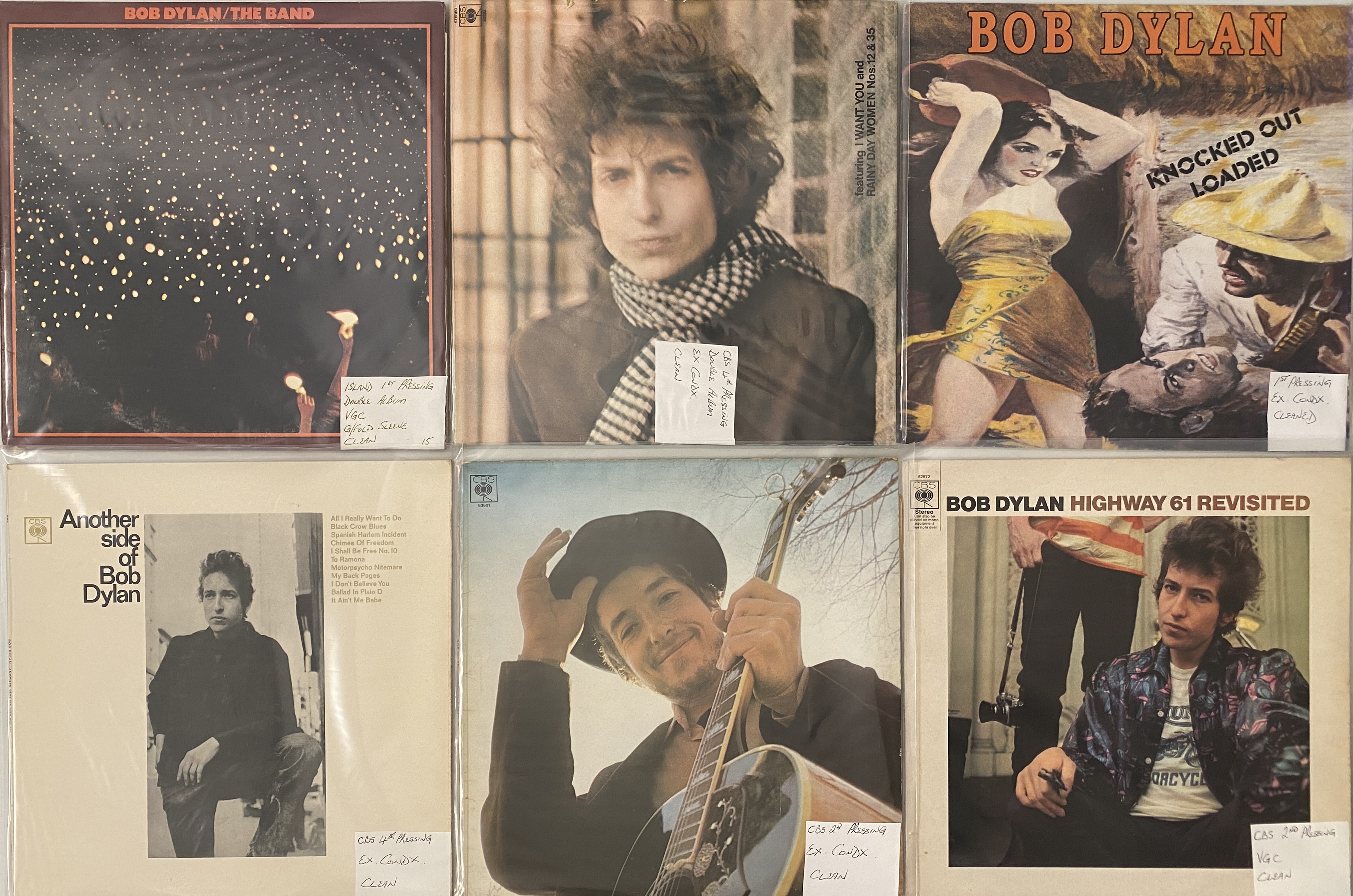 Lot 805 - BOB DYLAN - LP COLLECTION