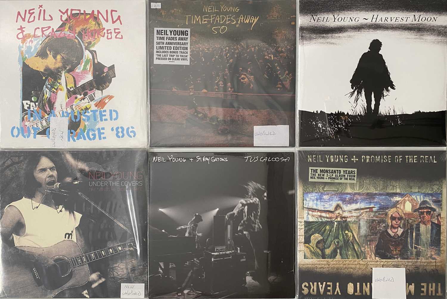 Lot 809 - NEIL YOUNG - LP COLLECTION
