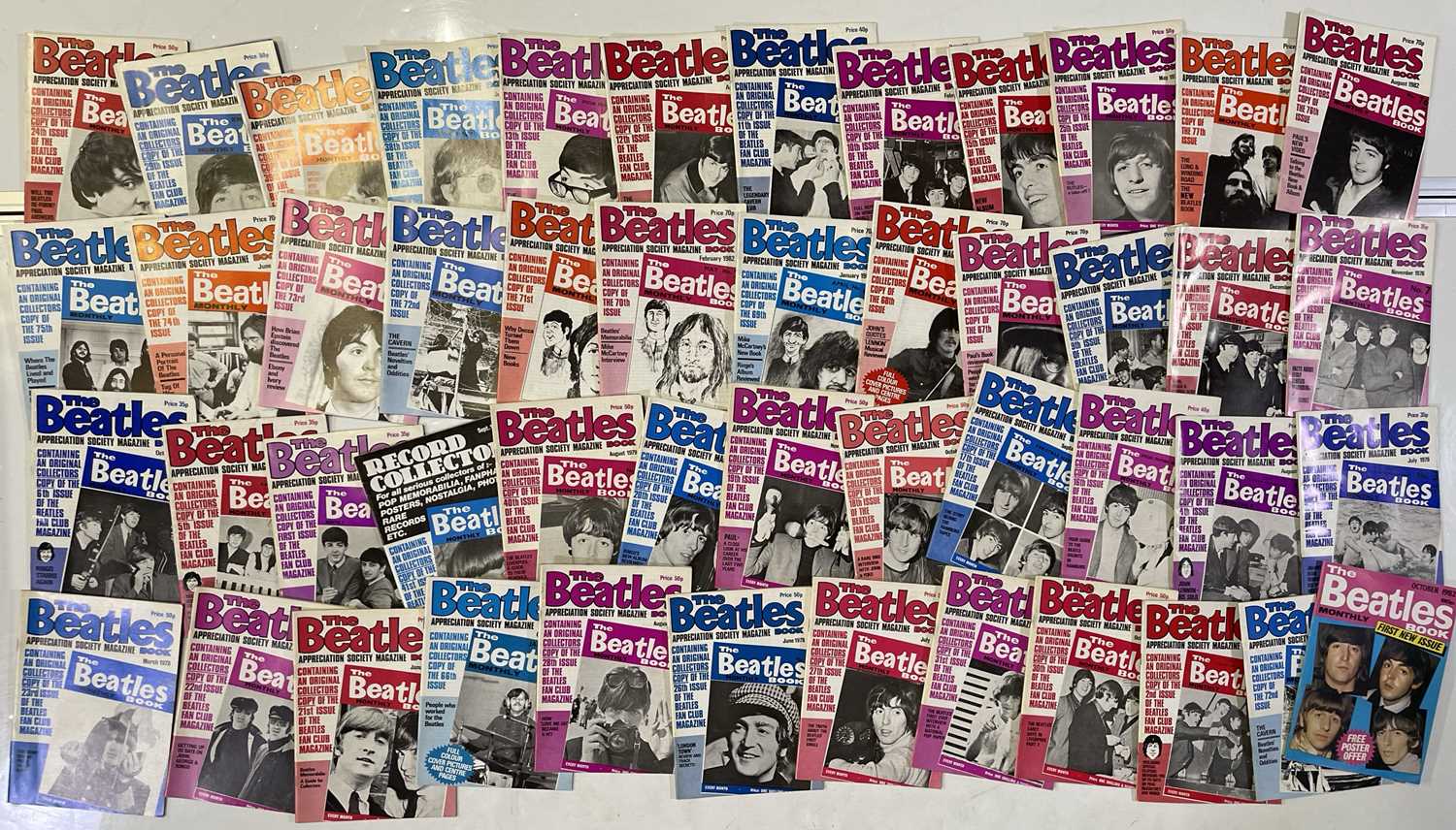 Lot 421 - THE BEATLES - ORIGINAL MAGAZINES INC MONTHLY