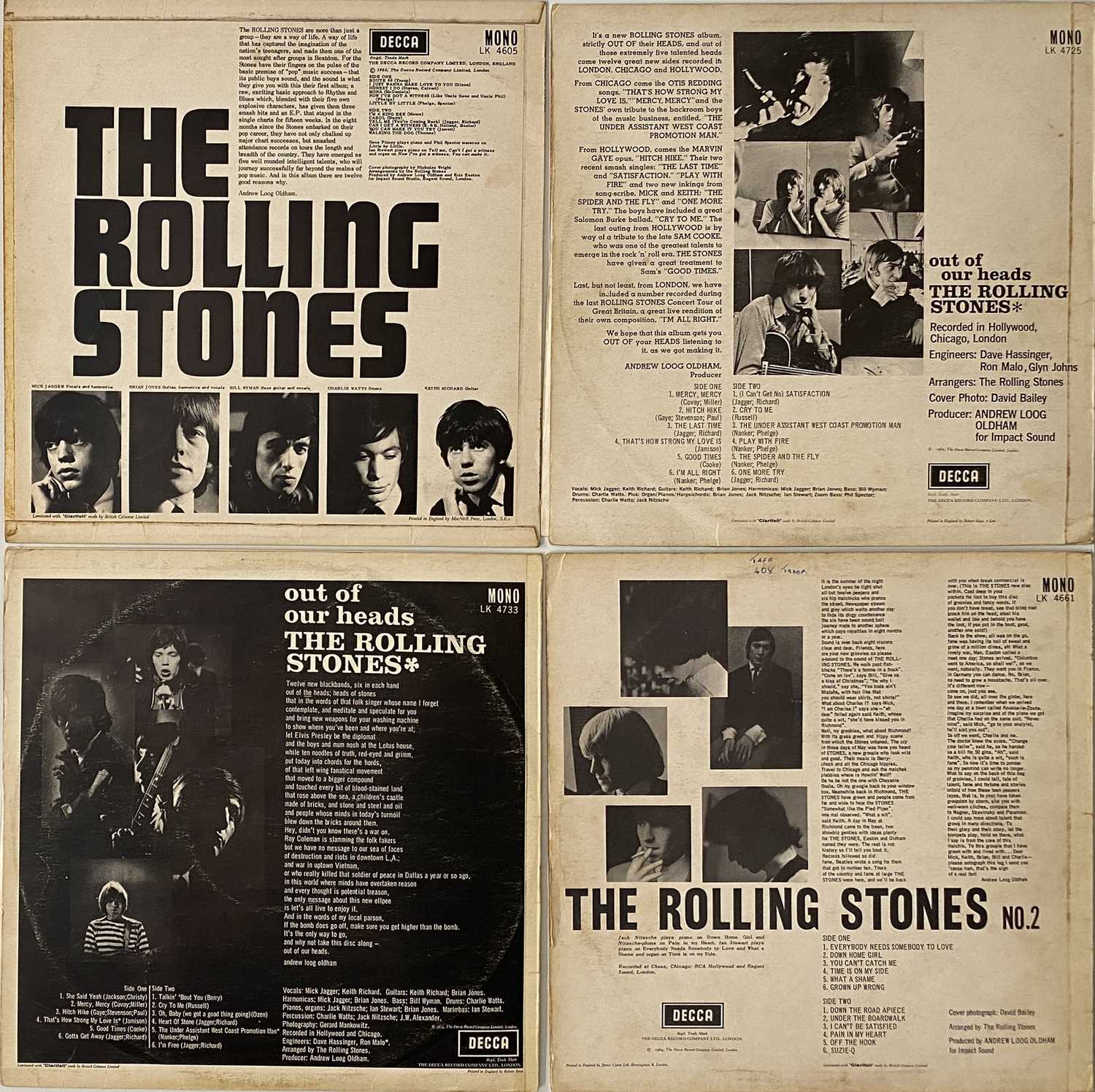Lot 693 - THE ROLLING STONES - 60s LPs (EARLY/ORIGINAL