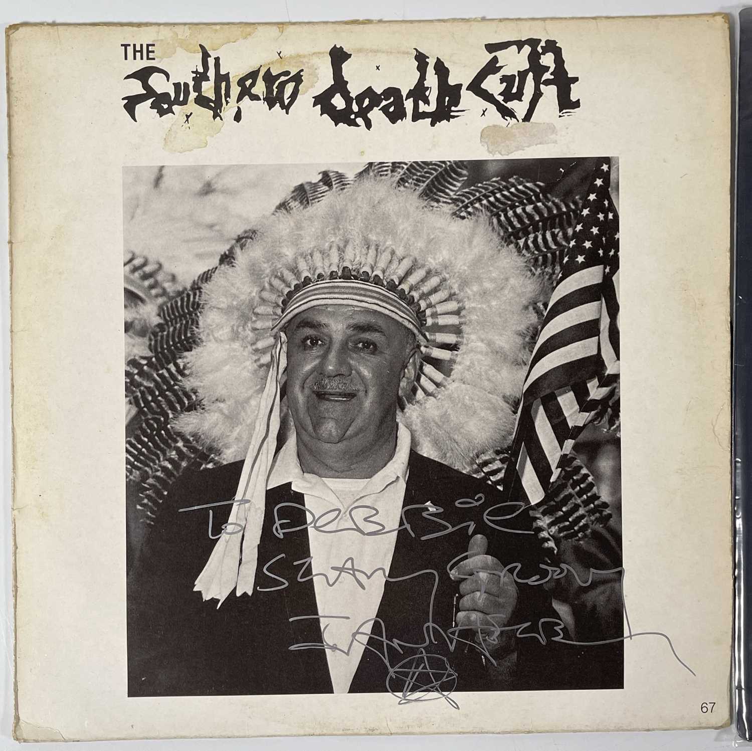 Lot 349 - THE CULT / SOUTHERN DEATH CULT - SIGNED LPS.