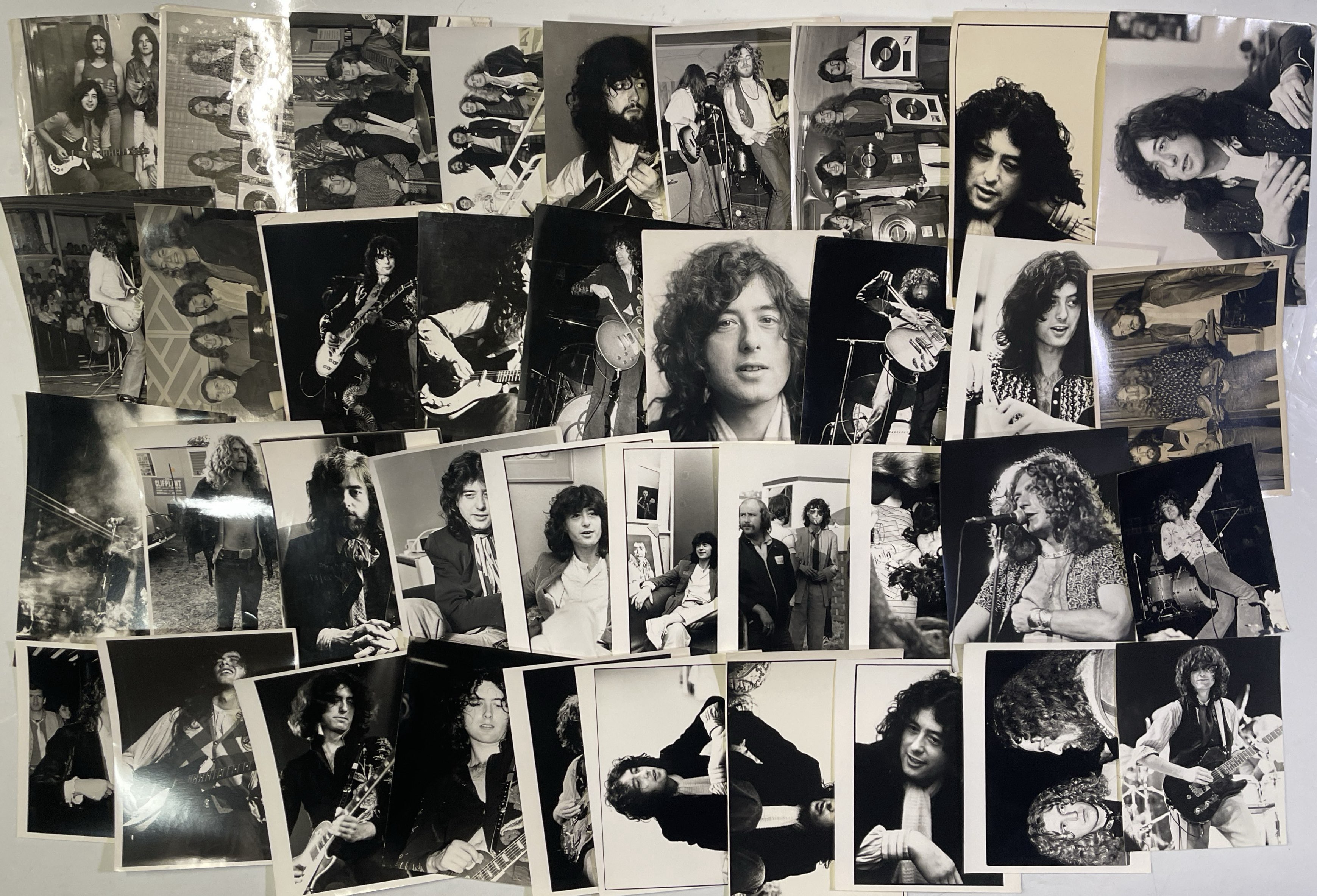 Lot 294 - LED ZEPPELIN - ORIGINAL PRESS AND PROMO