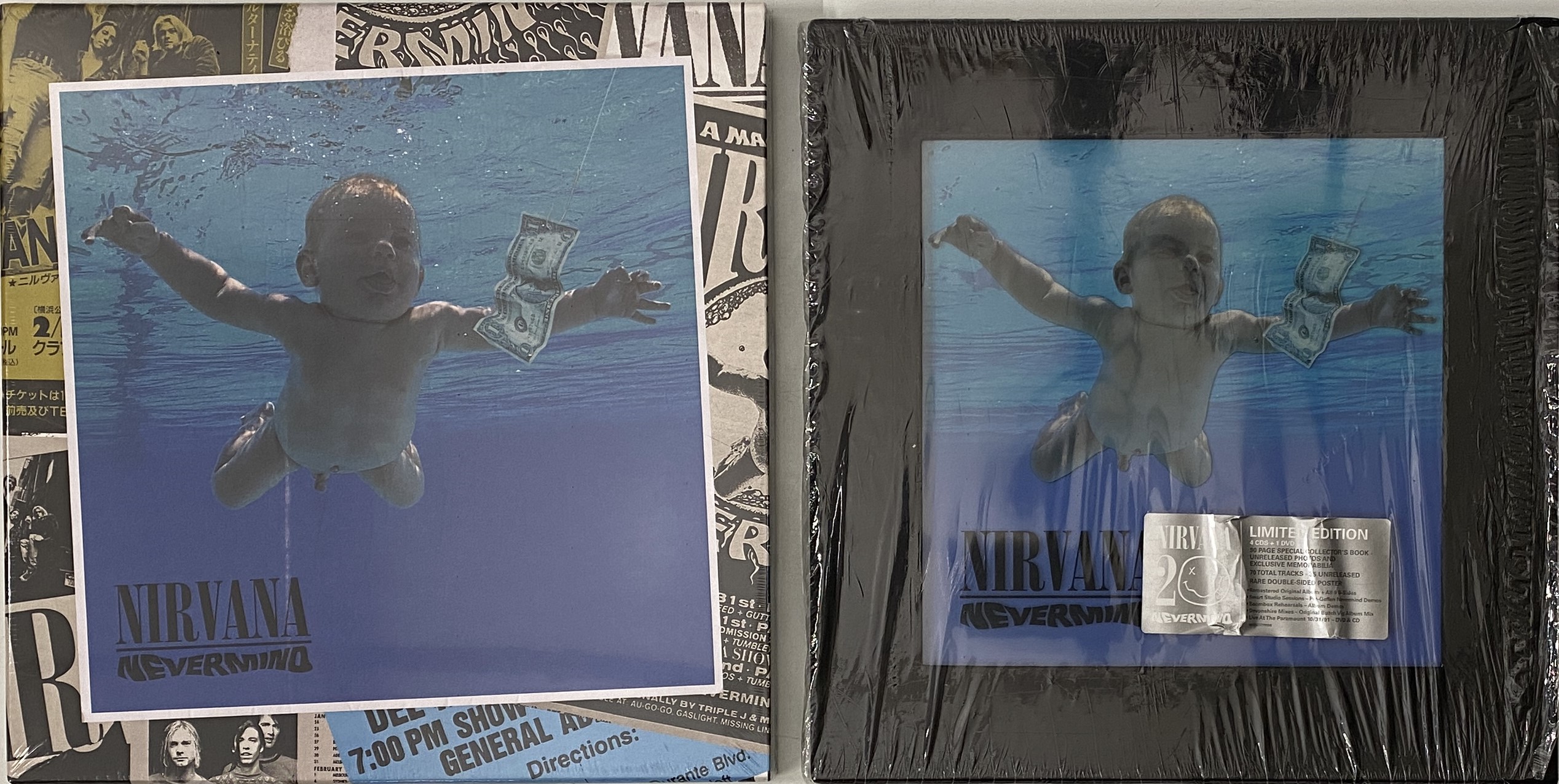 Lot 886 - NIRVANA - LP/ CD/ BOX SETS COLLECTION