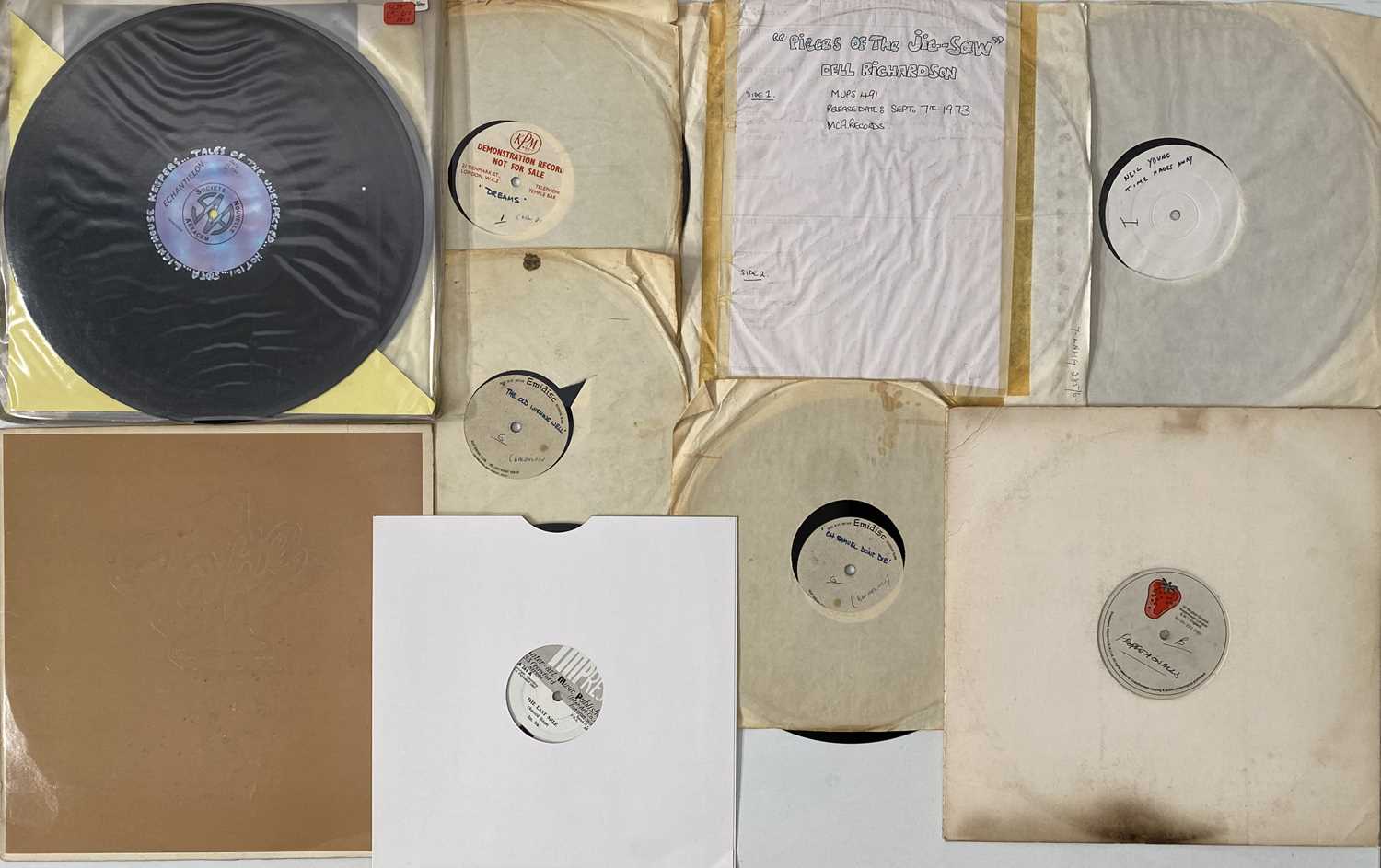 Lot 846 - MIXED WHITE LABELS / TEST PRESSINGS