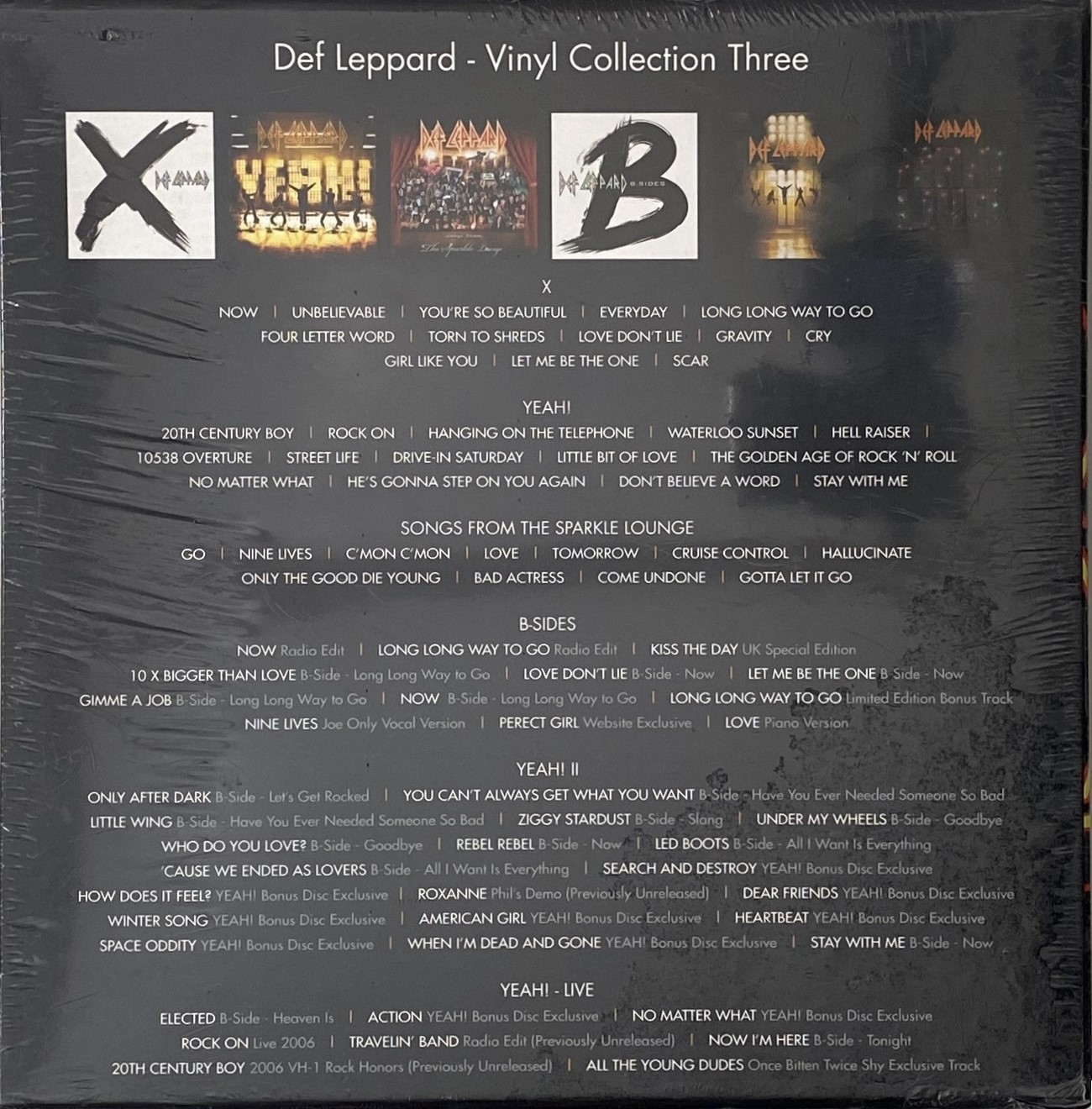 Lot 900 - DEF LEPPARD & AC/DC - LP BOX SET/ 10" PACK