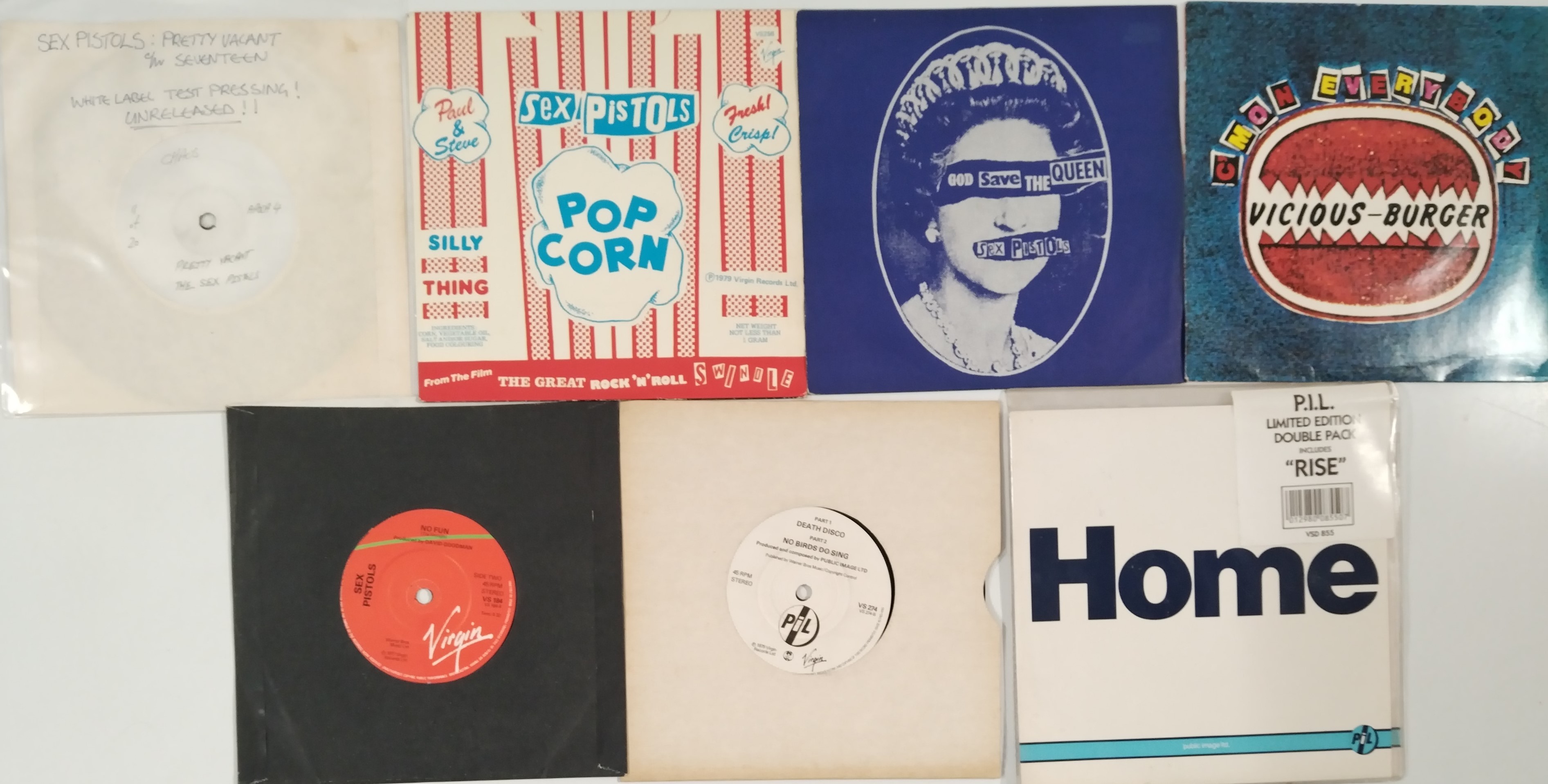 Lot 916 Sex Pistols Pretty Vacant 7 Pack Inc 4673