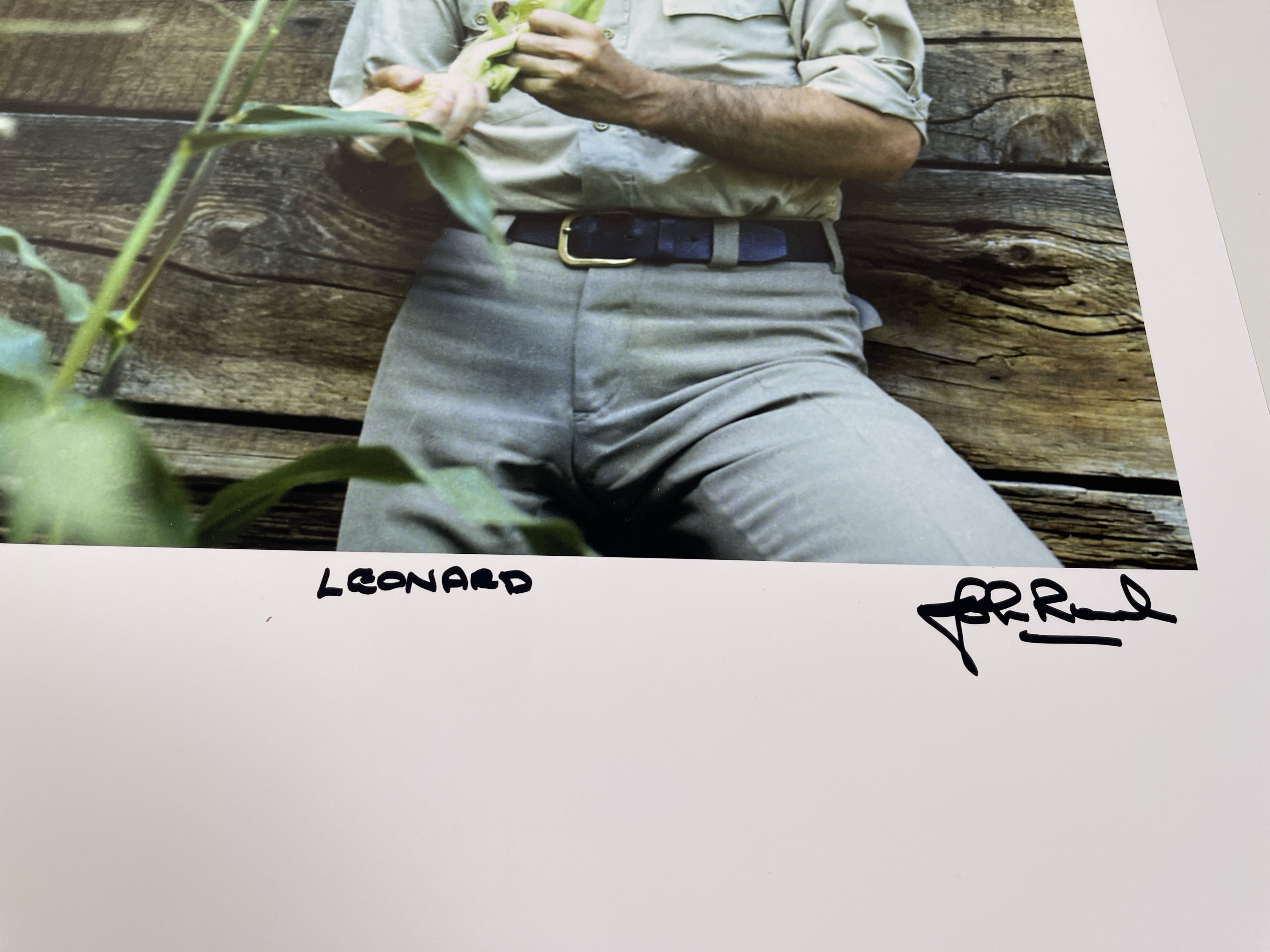 Lot 2310174 - JOHN ROWLANDS - PHOTOGRAPHER SIGNED