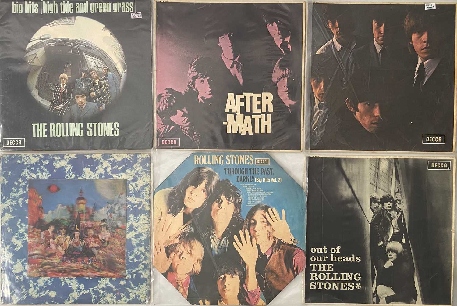 Lot 925 - THE ROLLING STONES LP PACK (ORIGINAL UK