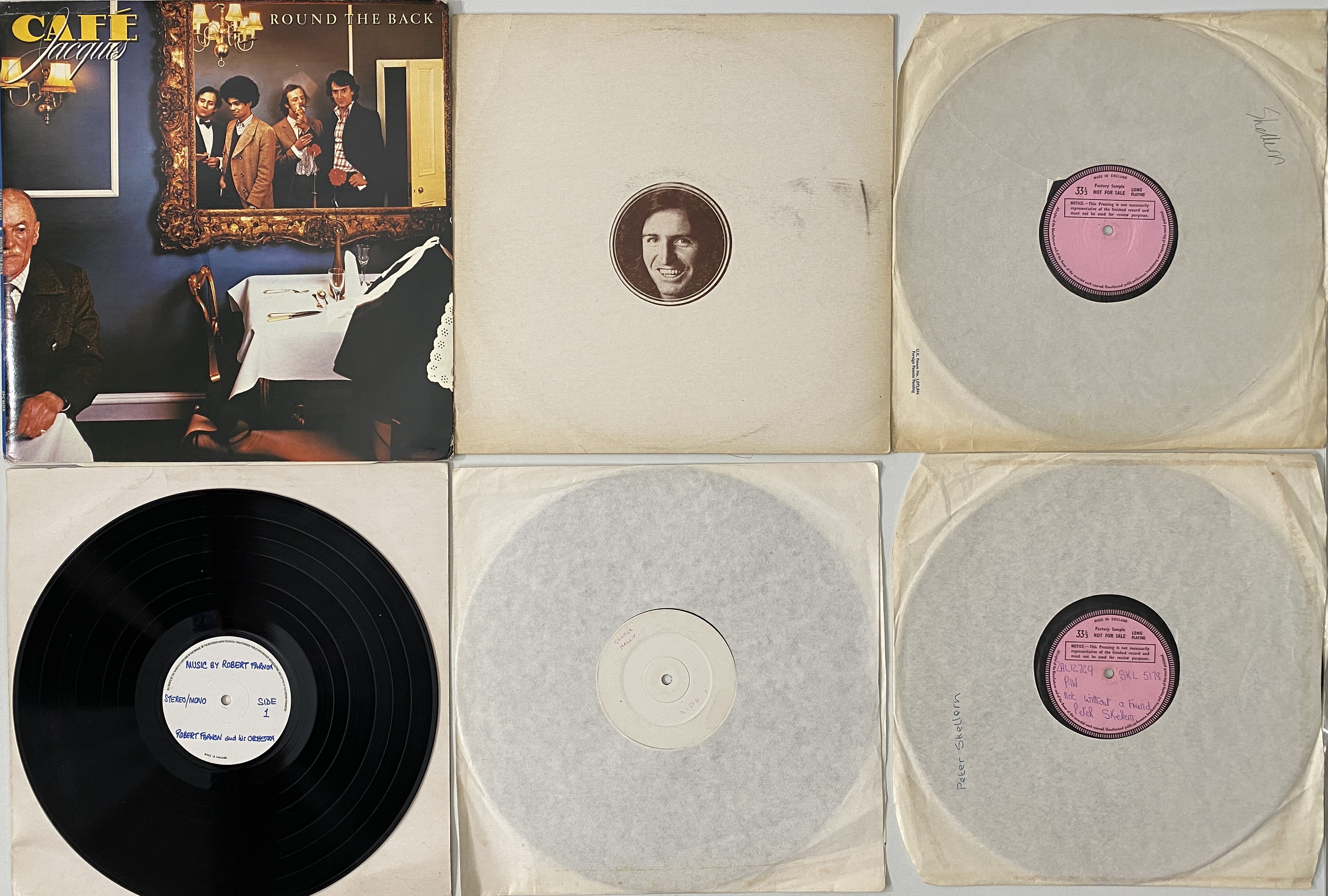Lot 933 - ROCK AND POP - LP TEST PRESSING/ PROMOS