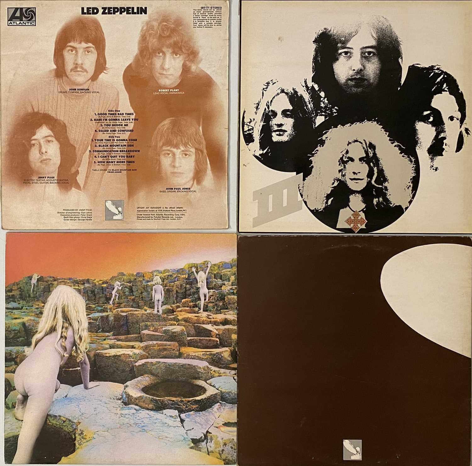 Lot 1013 - LED ZEPPELIN - LP PACK