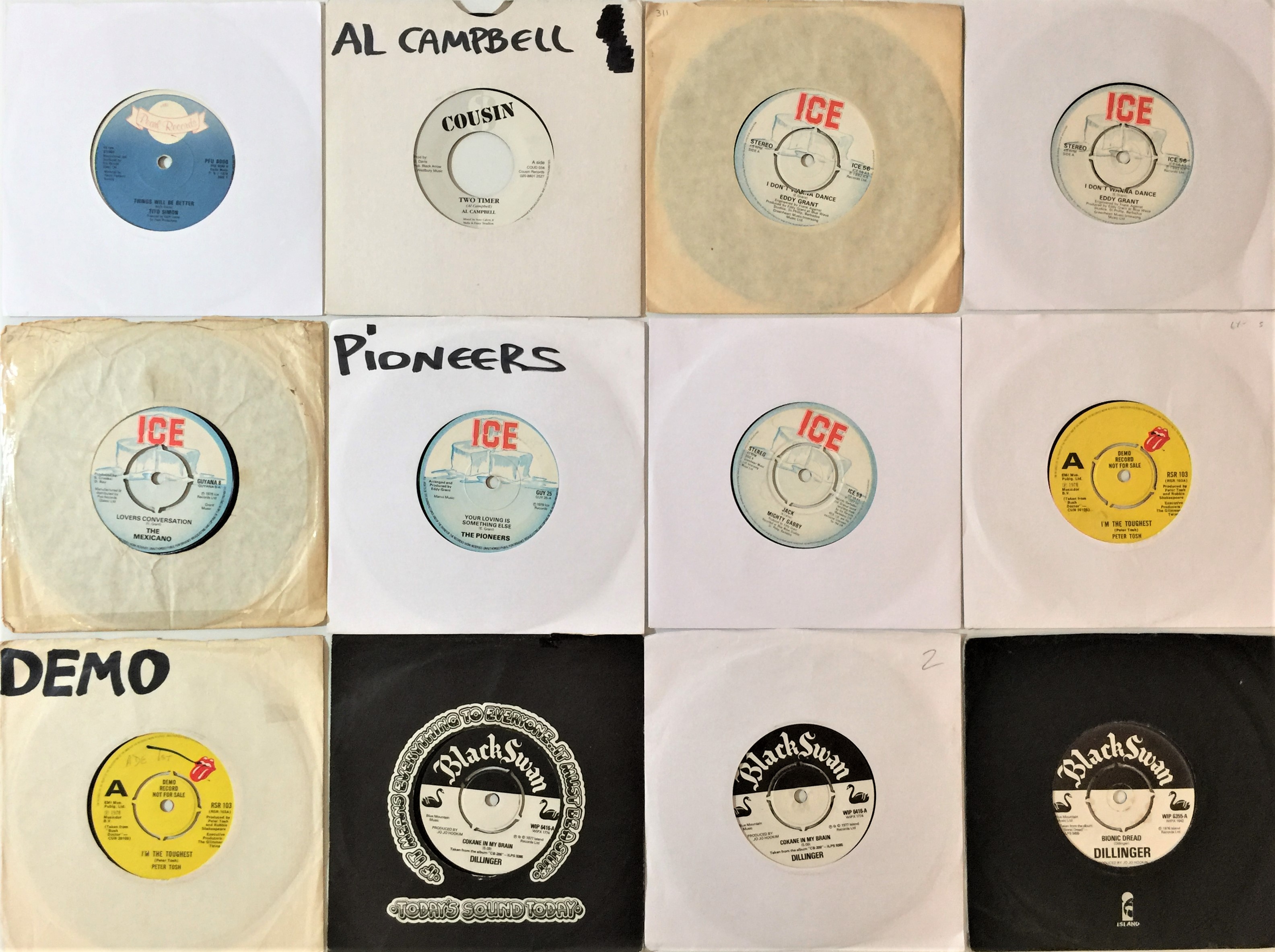 Lot 610 - UK REGGAE 7".