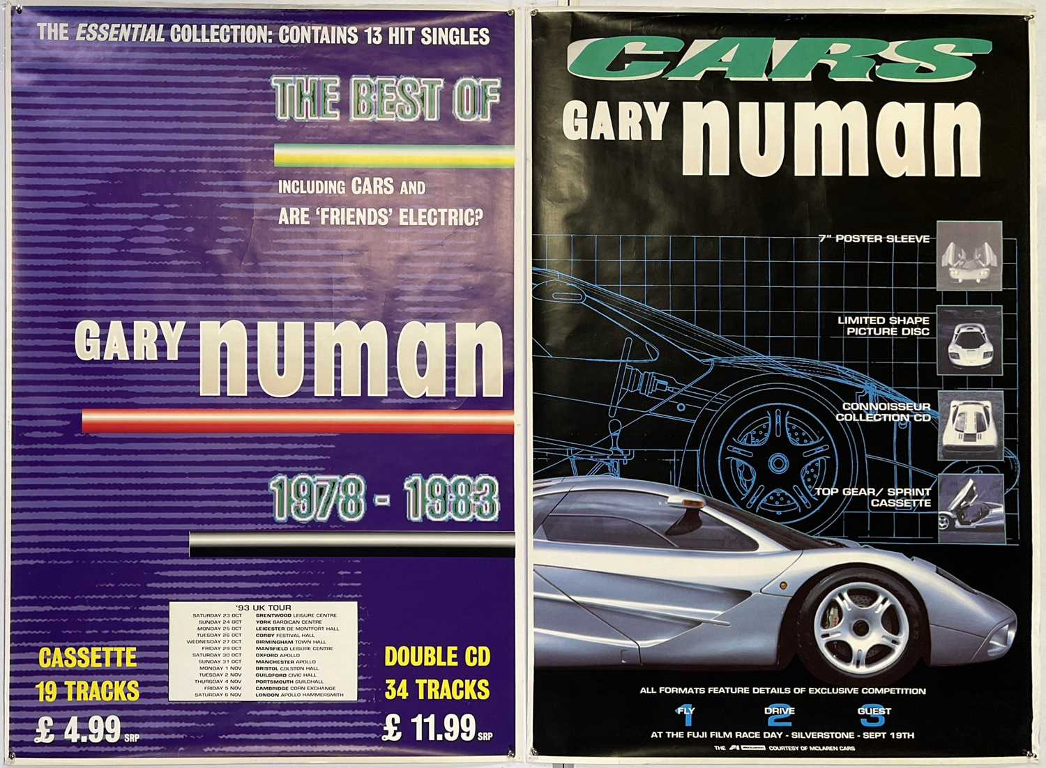 Lot 272 - 1990S CONCERT / TOUR BILLBOARD POSTERS INC