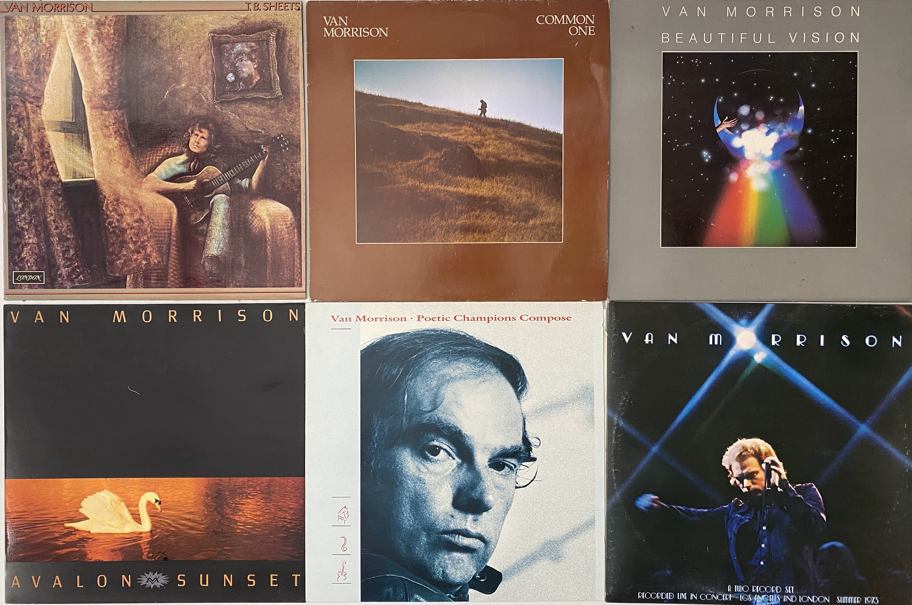 Lot 989 - VAN MORRISON - UK LP COLLECTION