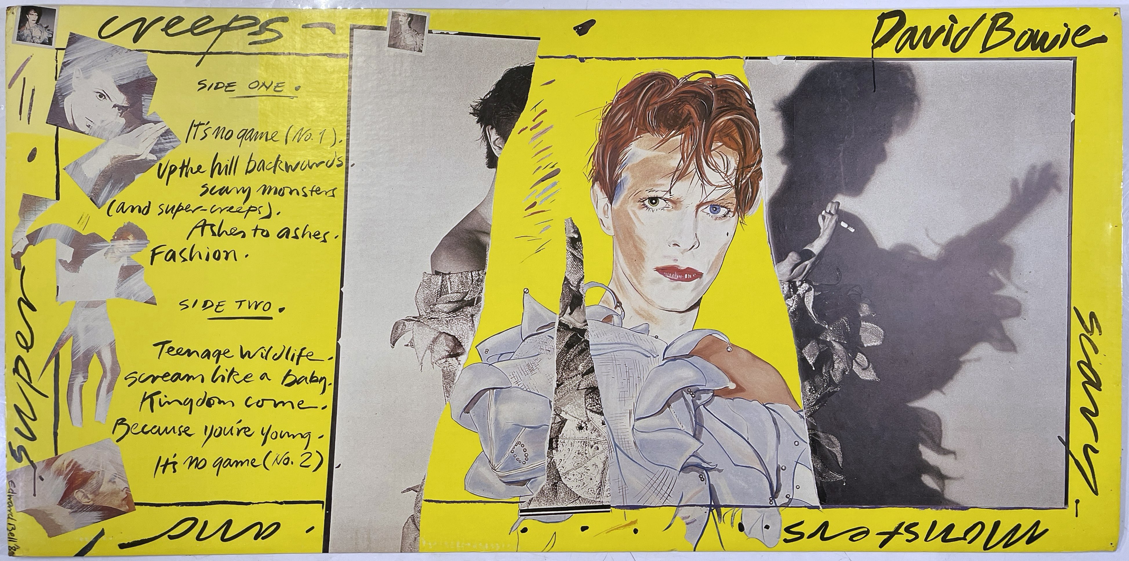 Lot 324 - DAVID BOWIE - ORIGINAL 1980 'SCARY MONSTERS'