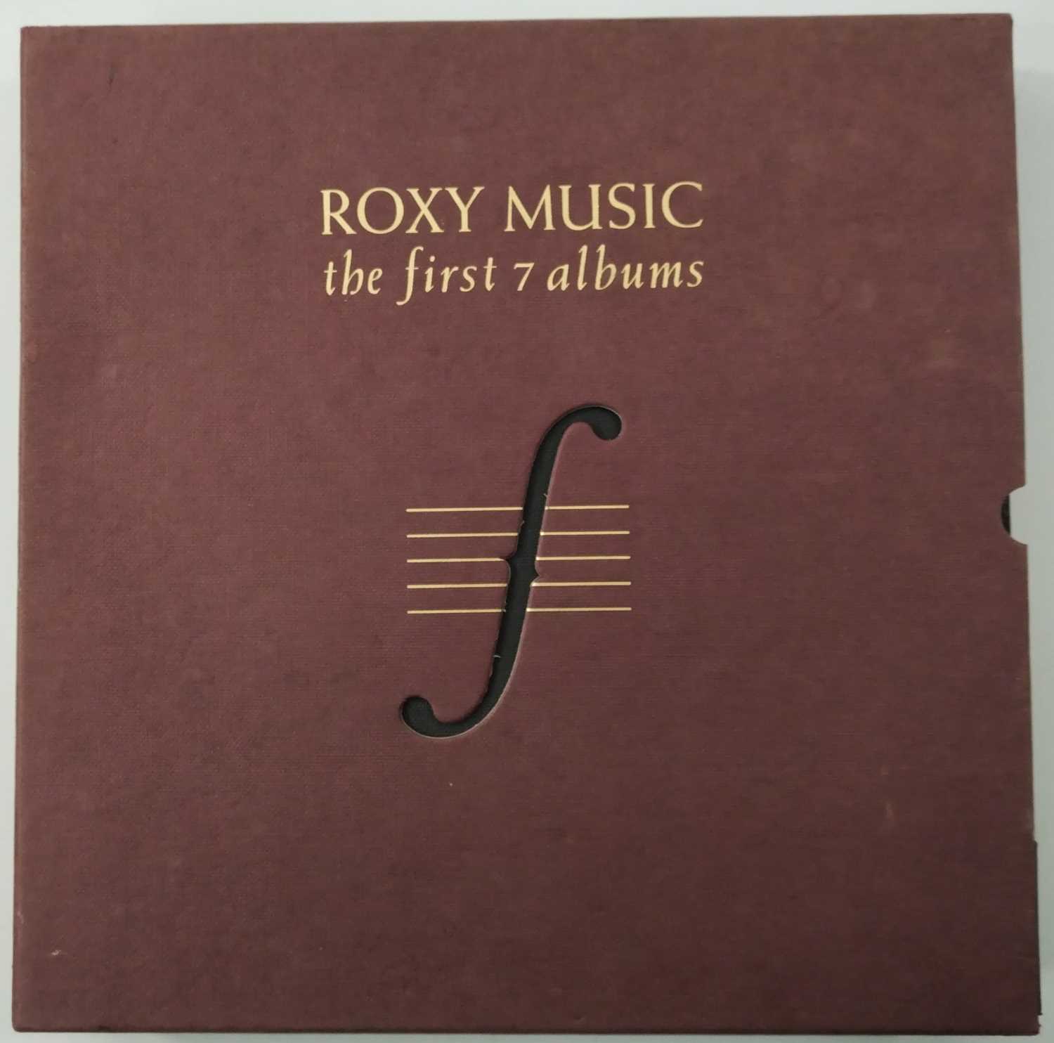 Lot 946 - ROXY MUSIC - THE FIRST 7 ALBUMS LP BOX SET