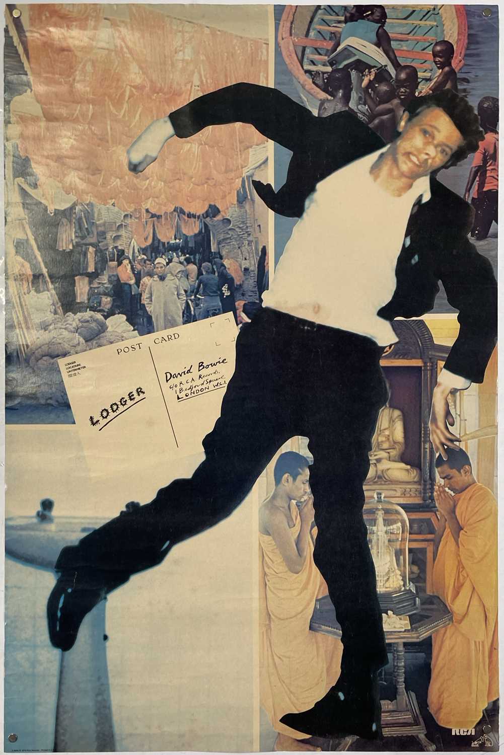 Lot 458 - DAVID BOWIE - ORIGINAL LODGER PROMOTIONAL