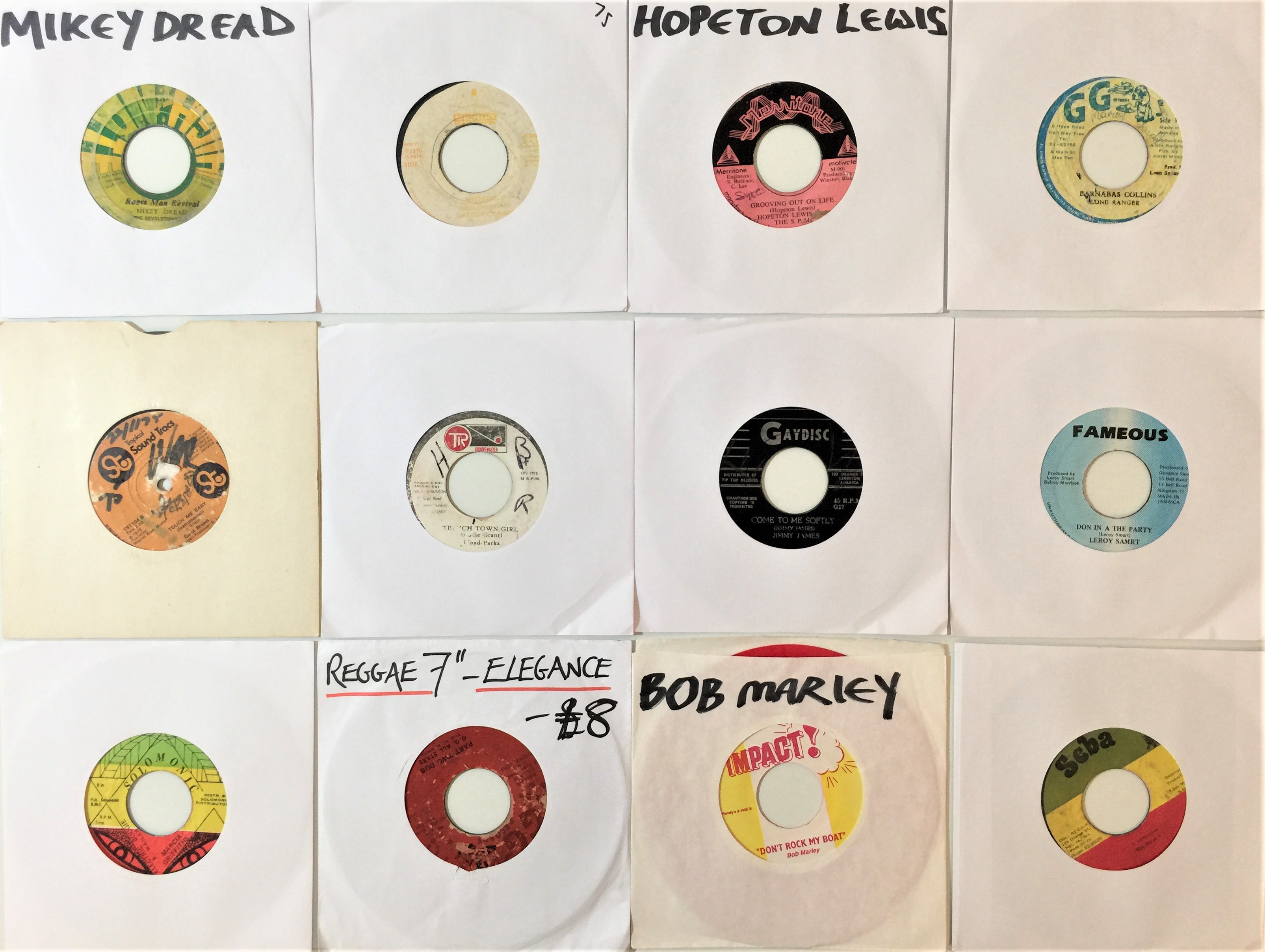 Lot 619 - JAMAICAN ISSUED REGGAE 7",