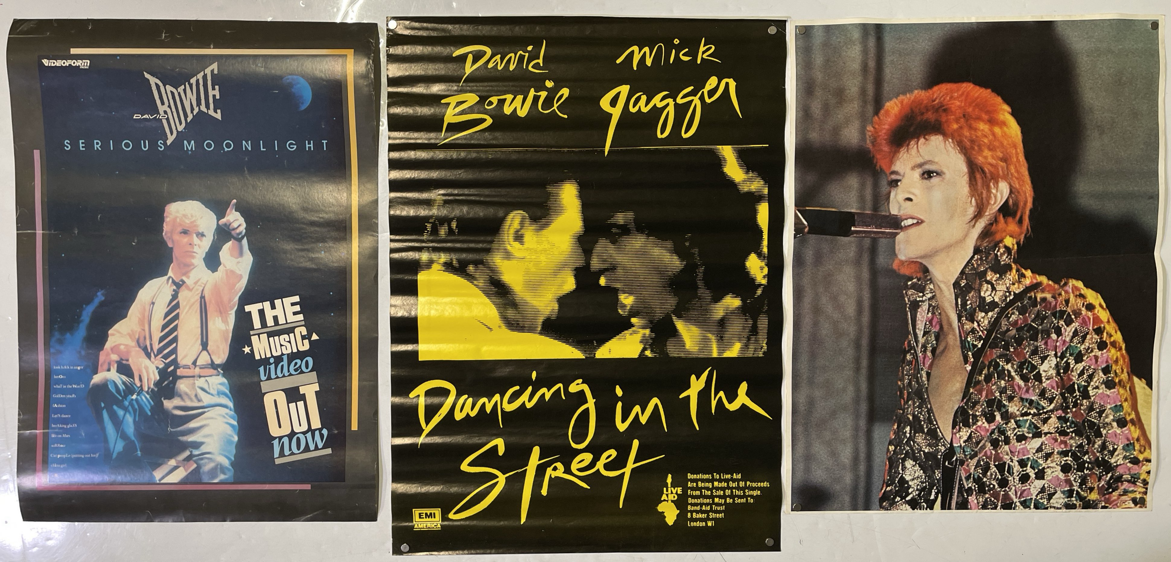 Lot 476 - DAVID BOWIE - 1970S/80S POSTER COLLECTION.