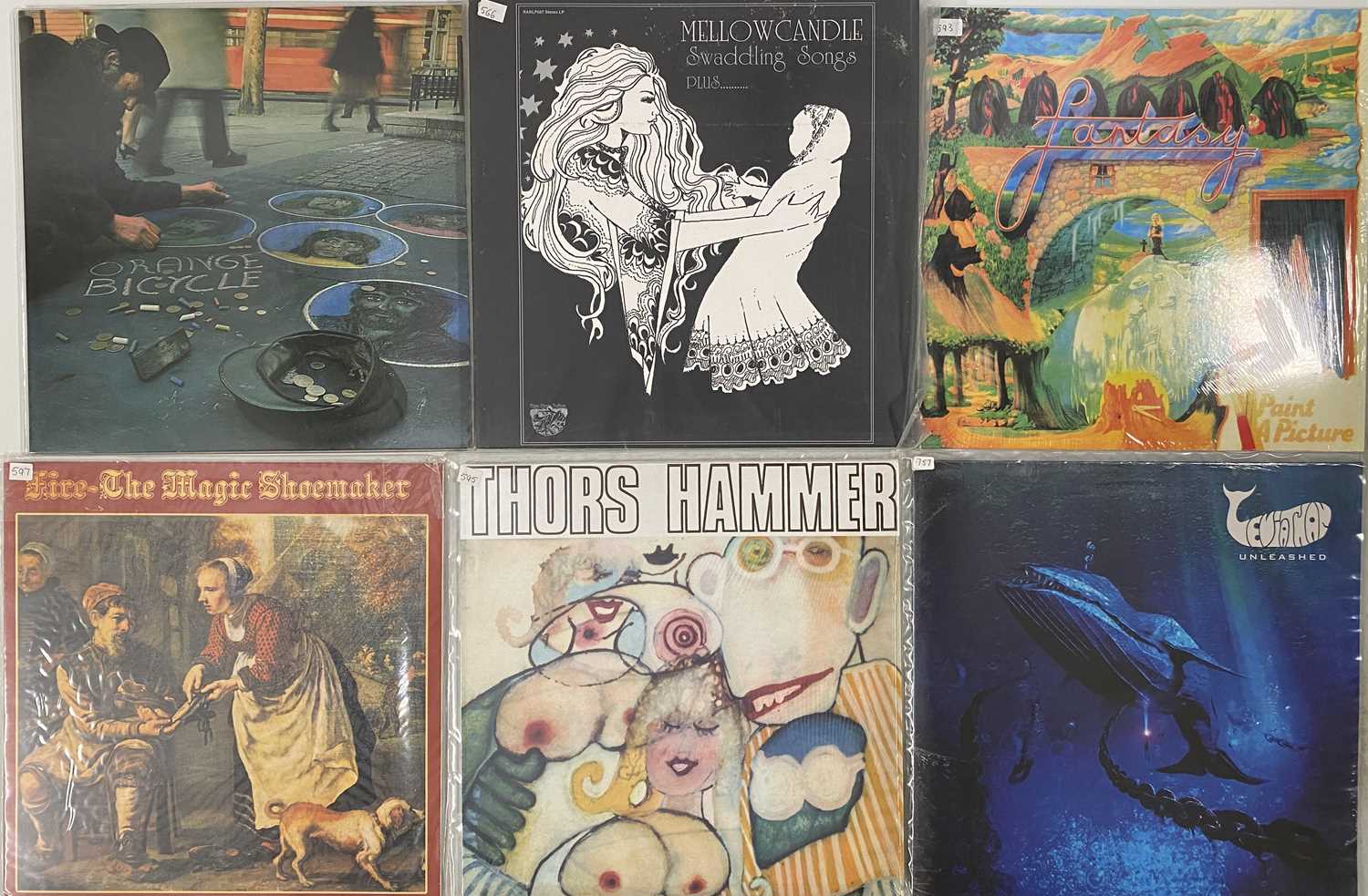 Lot 956 - FOLK / PROG / FOLK / UNDERGROUND - RARITIES