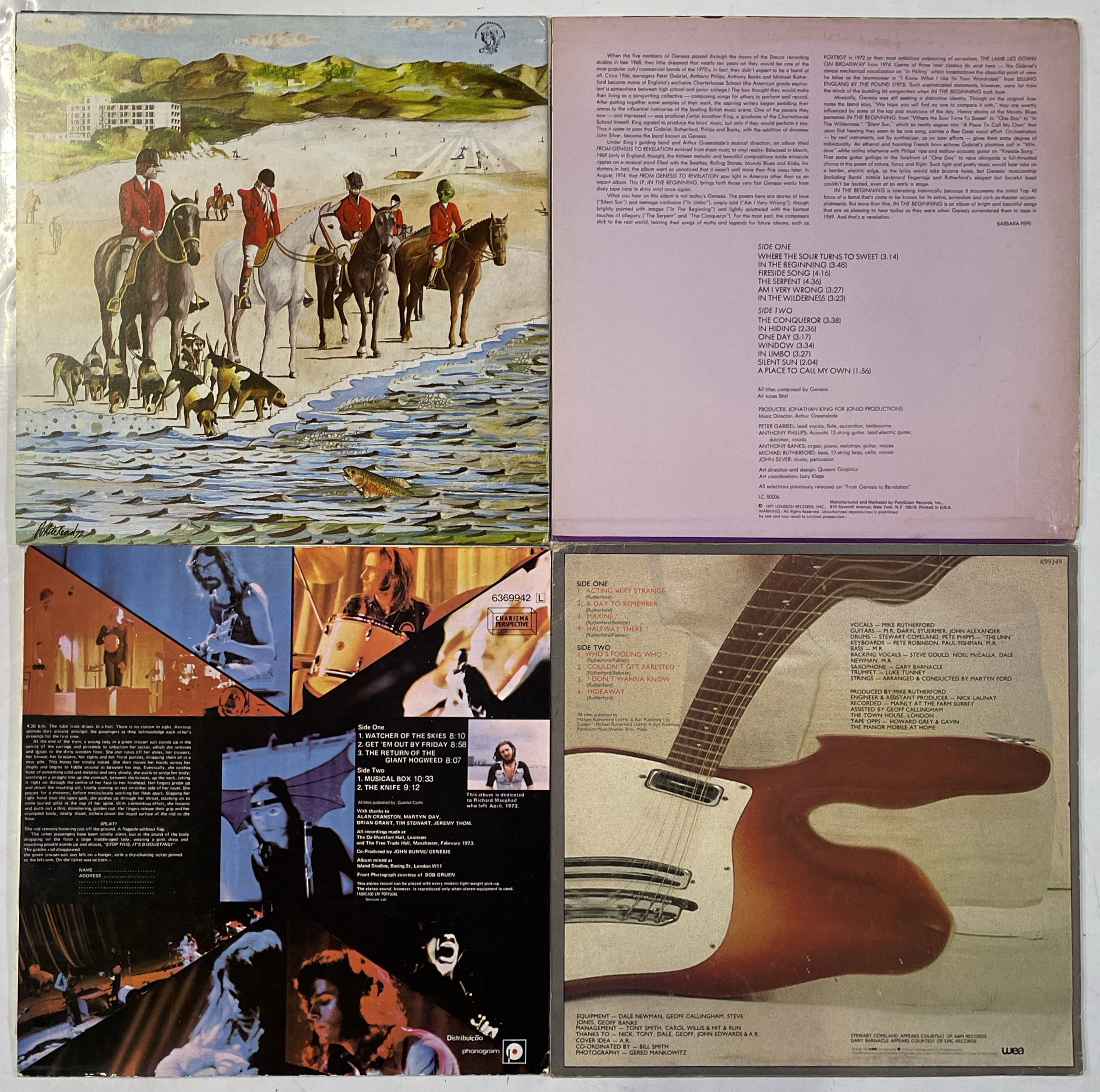 Lot 374 - GENESIS - MIKE RUTHERFORD / STEVE HACKETT