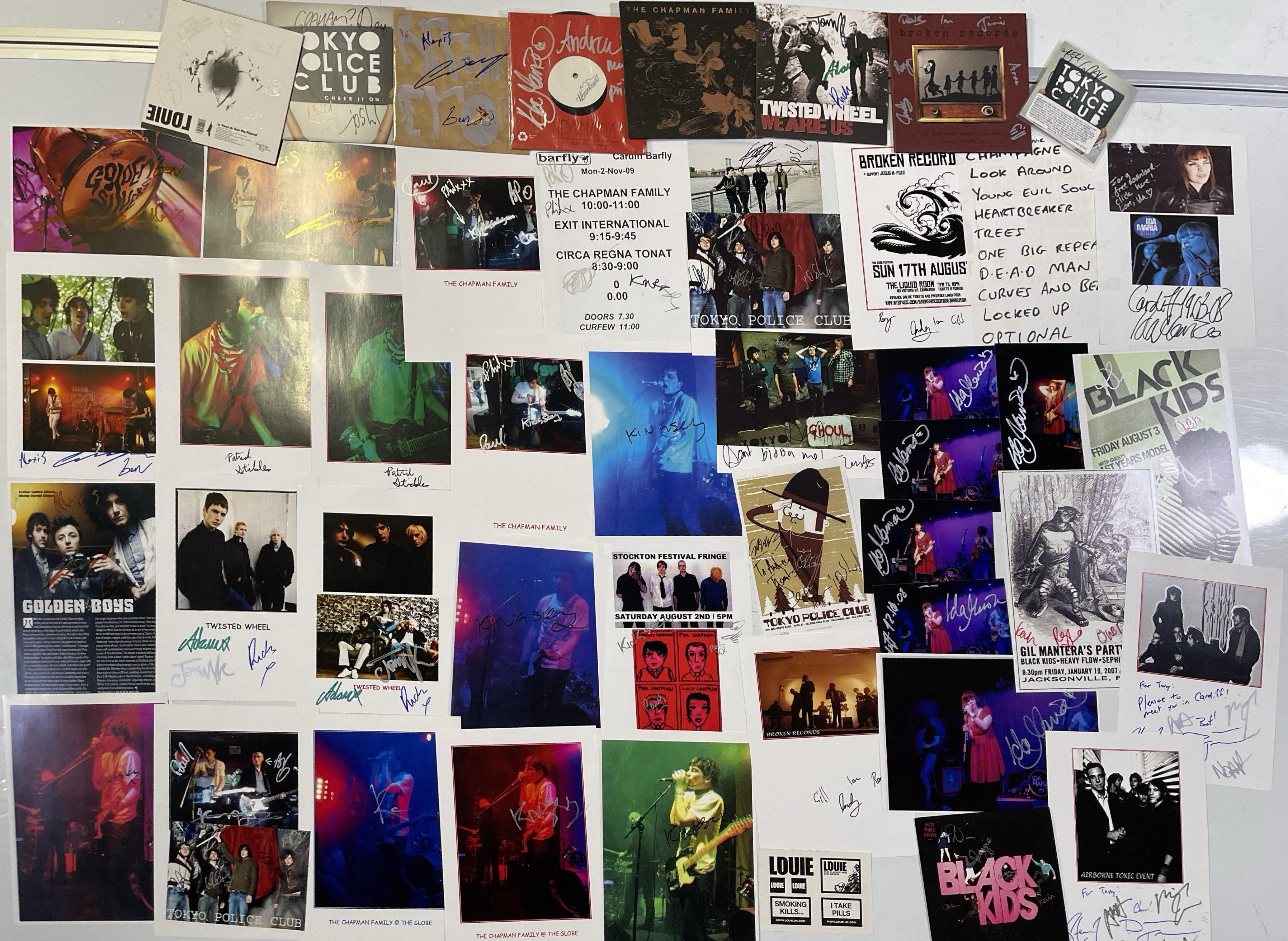 Lot 380 - 2000S/2010S INDIE ARTISTS - SIGNED RECORDS