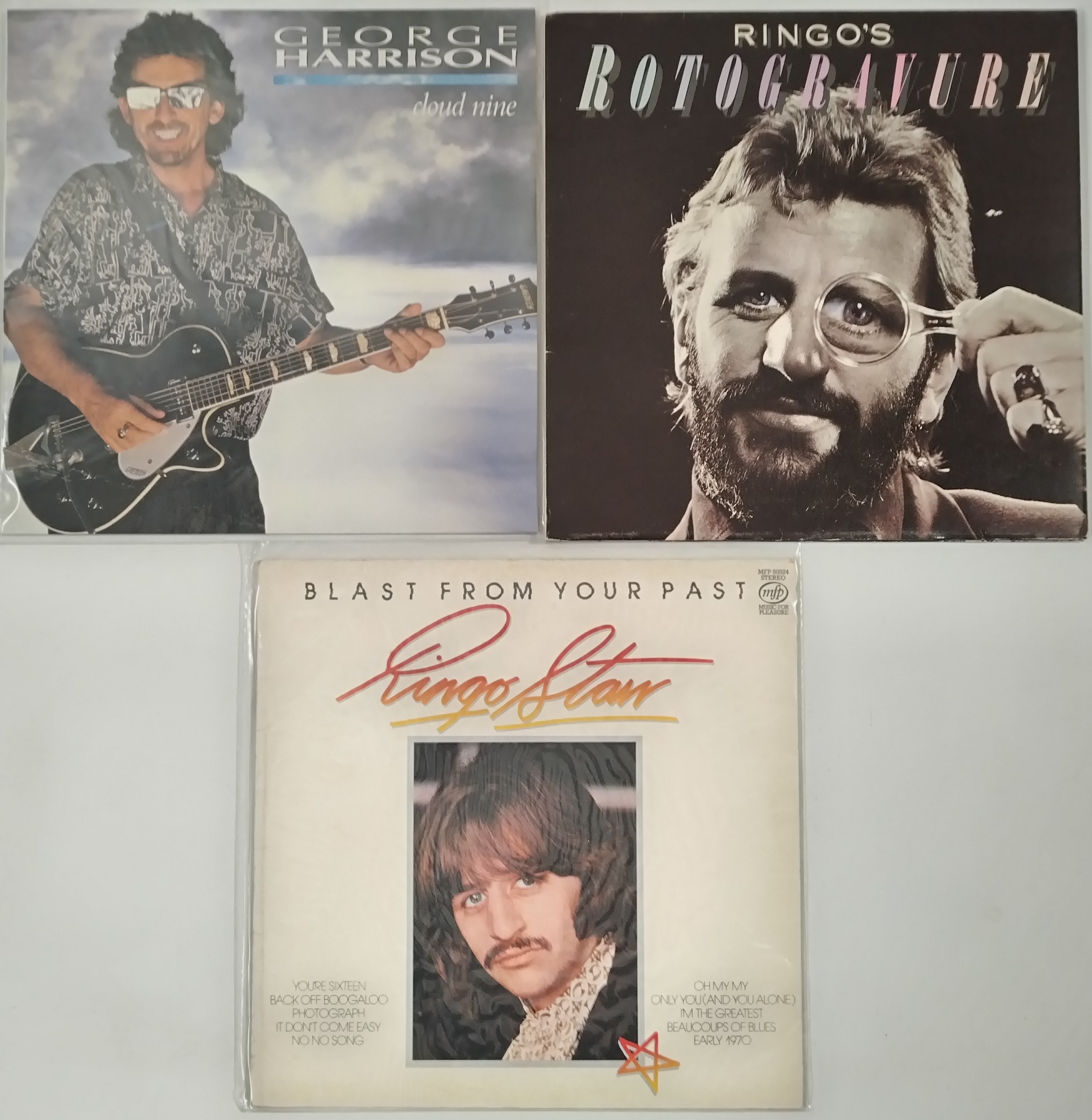 Lot 1093 - THE BEATLES - SOLO LPs/ BOX SET