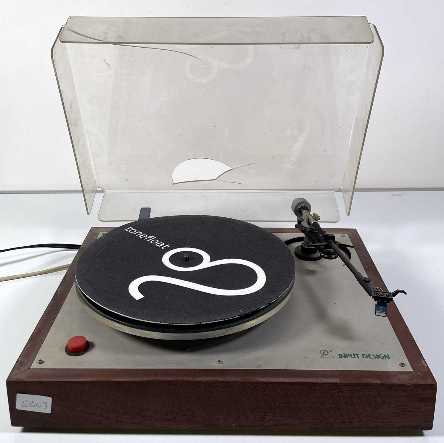 Lot 38 - INPUT DESIGN TURNTABLE,