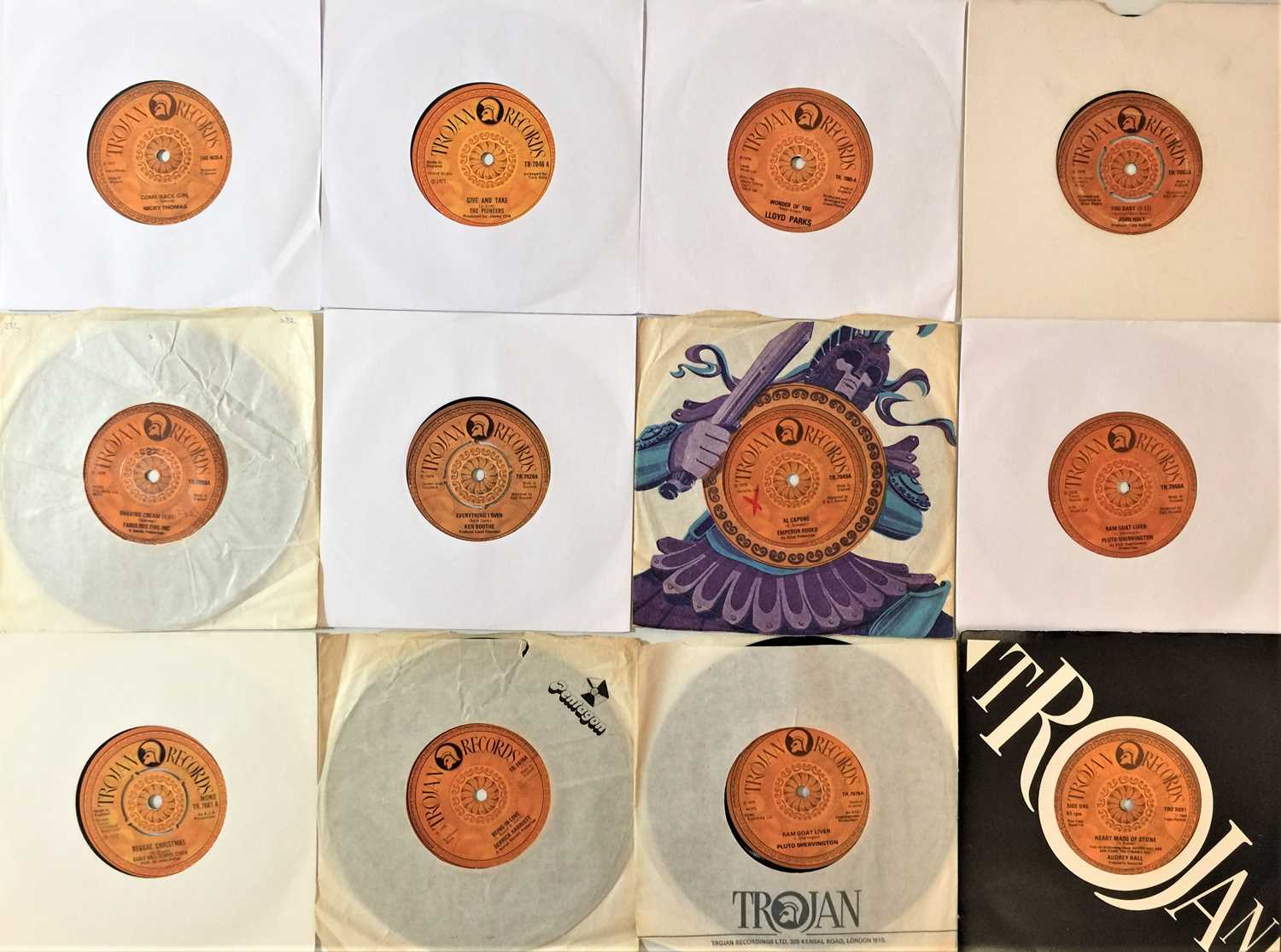 Lot 629 - TROJAN RECORDS 7" COLLECTION.