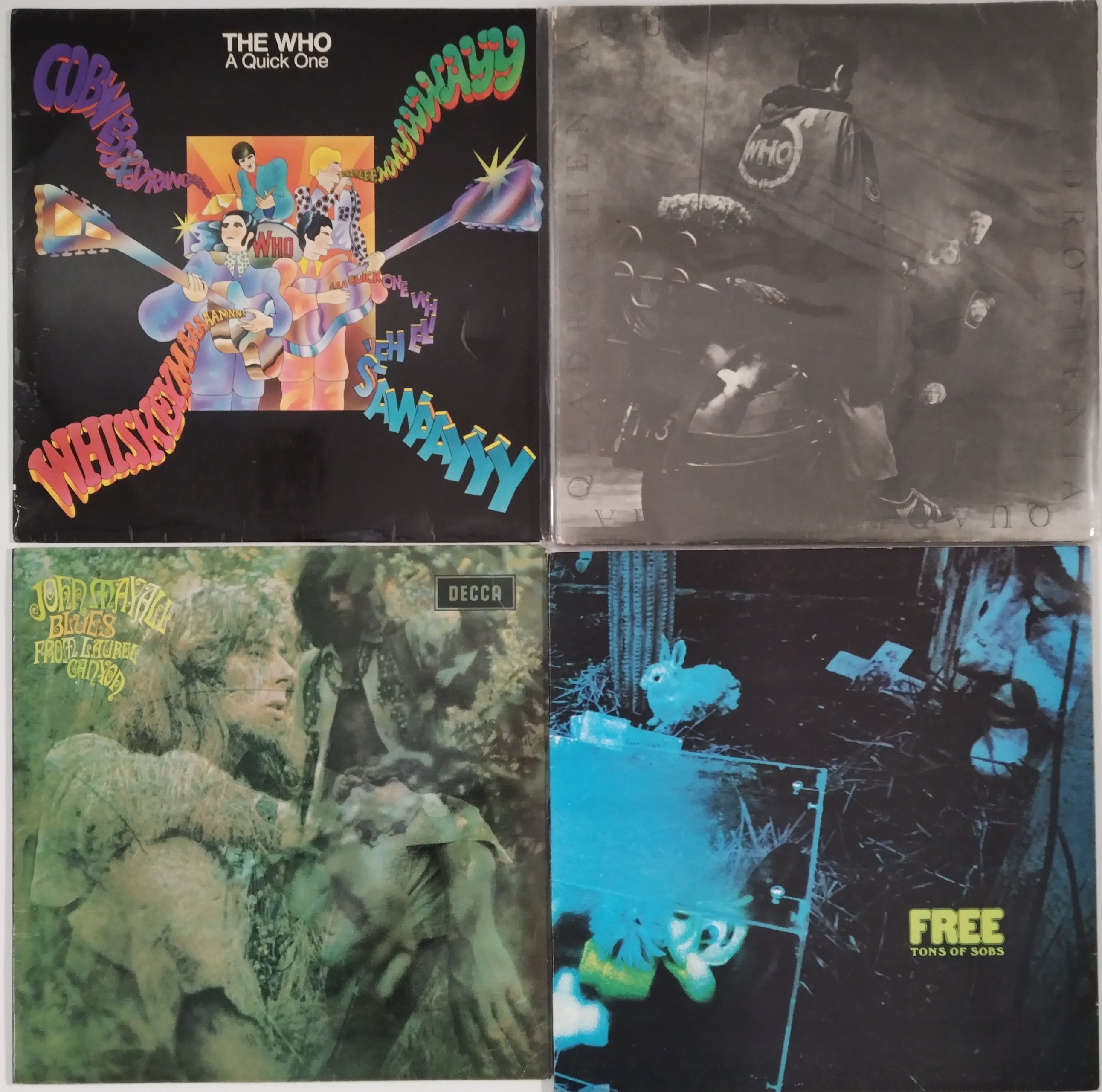 Lot 1113 - CLASSIC/ 60s ROCK - LPs/ 7" PACK