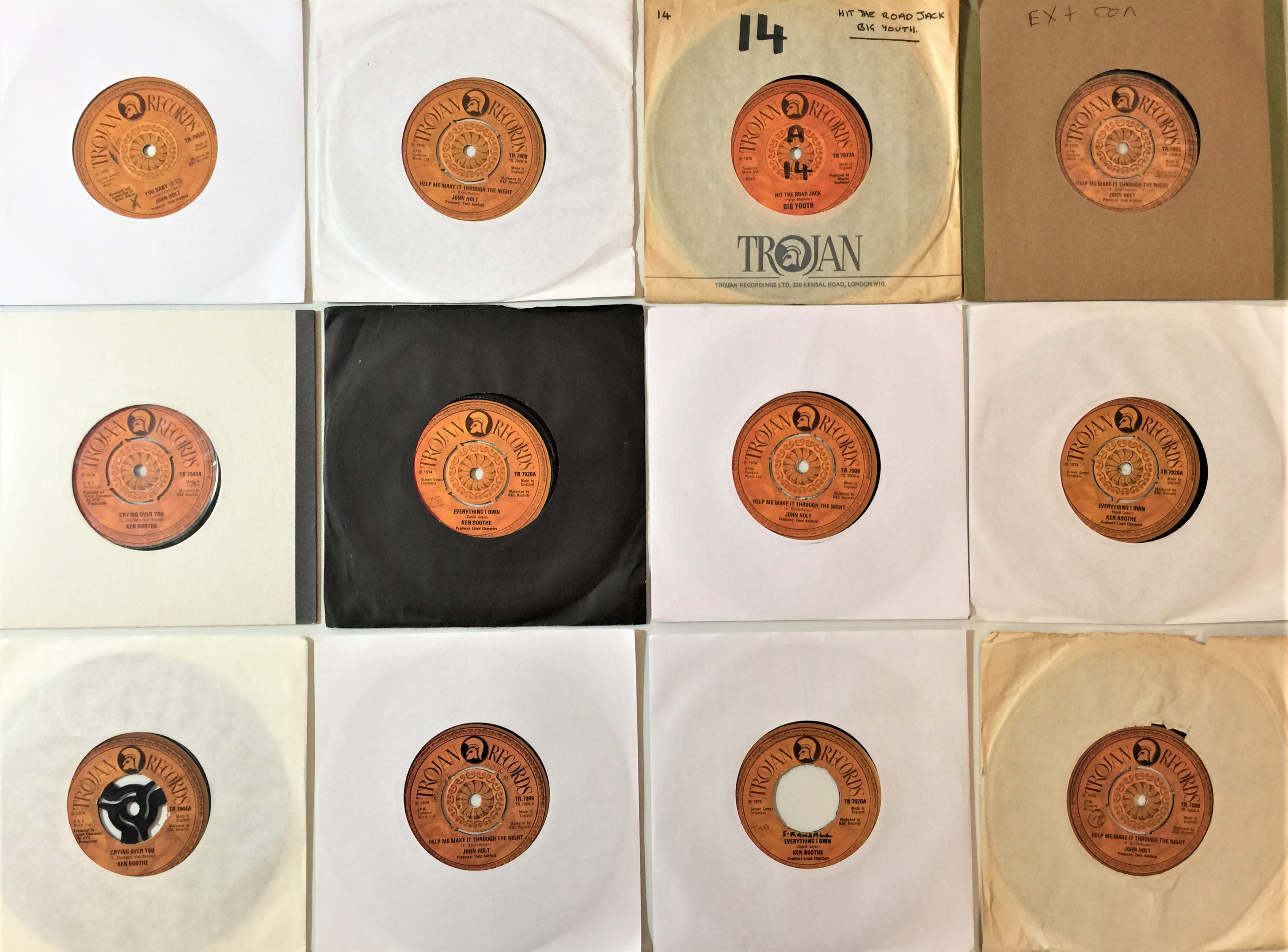 Lot 631 - TROJAN RECORDS 7" COLLECTION.