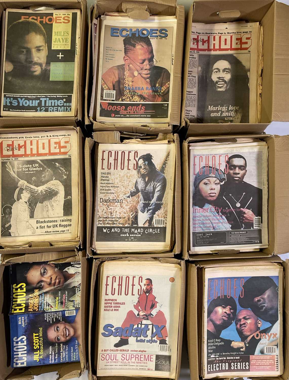 Lot 120 - COMPREHENSIVE COLLECTION OF 700+ ECHOES