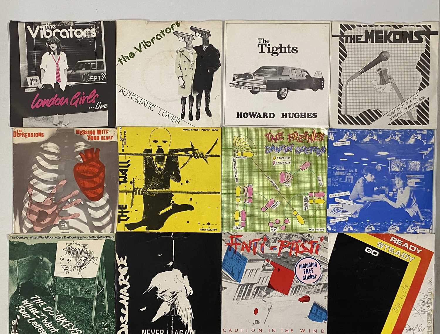 Lot 1211 - CLASSIC PUNK / WAVE - 7" / LP / 12"