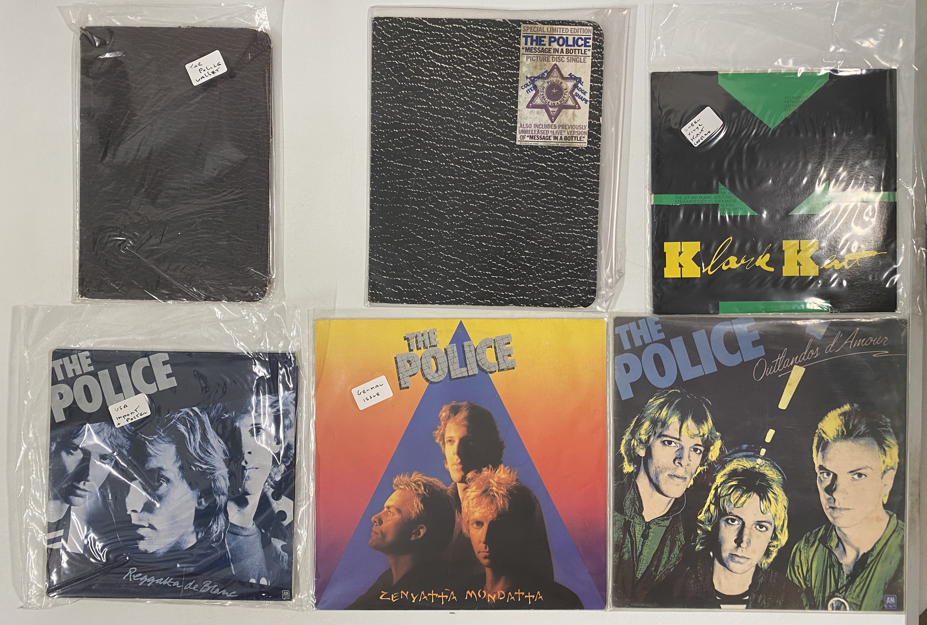 Lot 1221 - BRUCE SPRINGSTEEN / THE POLICE - LP / 12"