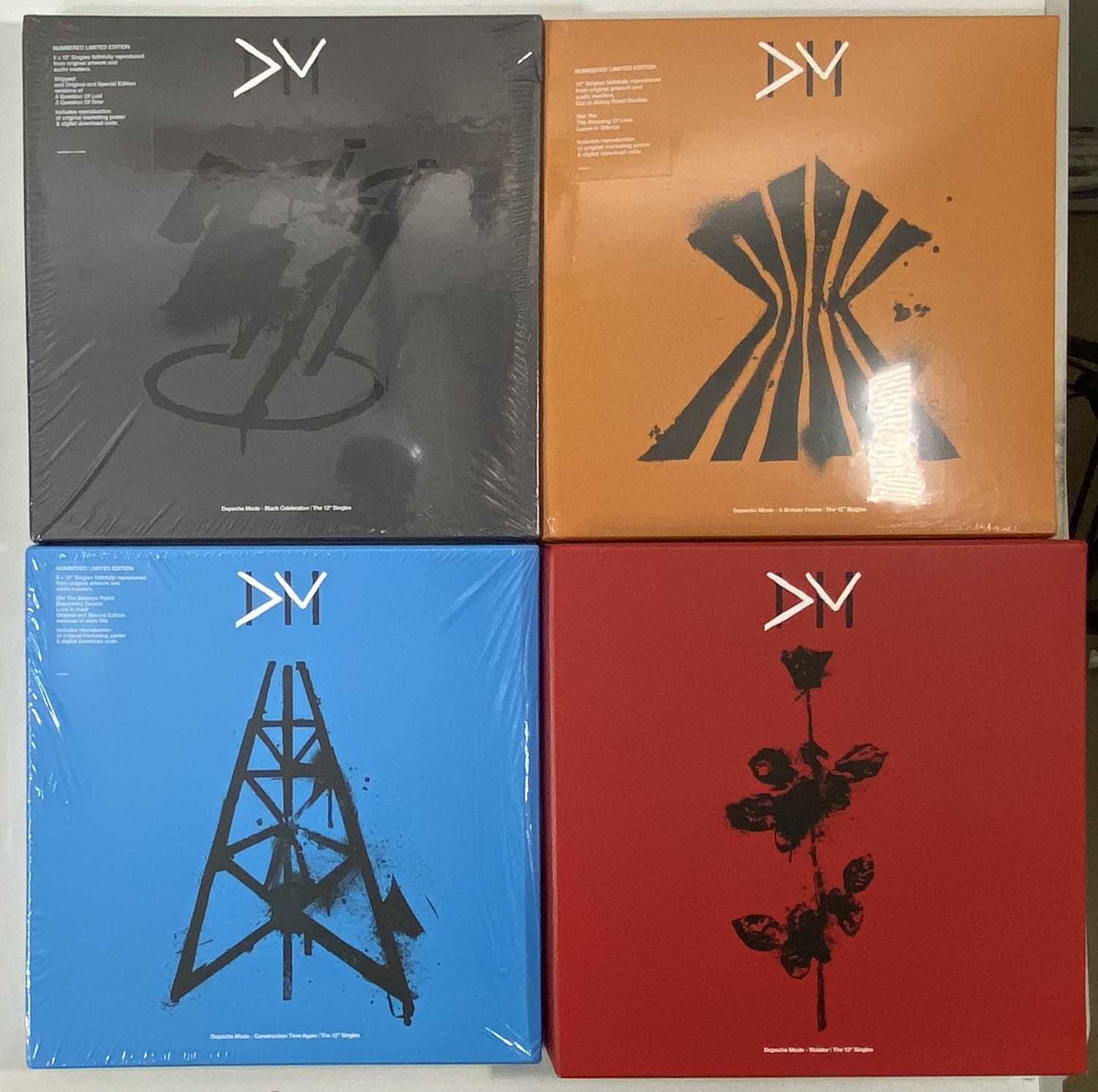 Lot 1245 - DEPECHE MODE - 12" BOX SETS