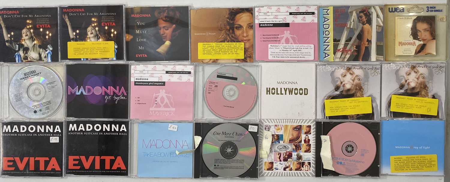Lot 1277 - CLASSIC POP PROMO CDS - INC MADONNA, TAYLOR