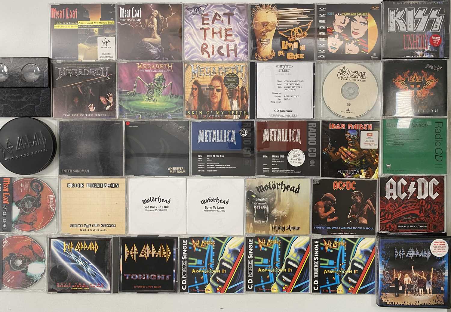 Lot 1280 - HEAVY METAL AND HARD ROCK - PROMO AND