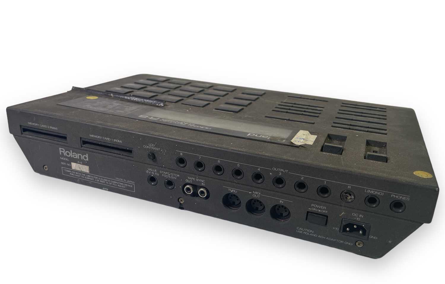 Lot 44 - JOHN'S EQUIPMENT - A ROLAND R8 RHYTHM