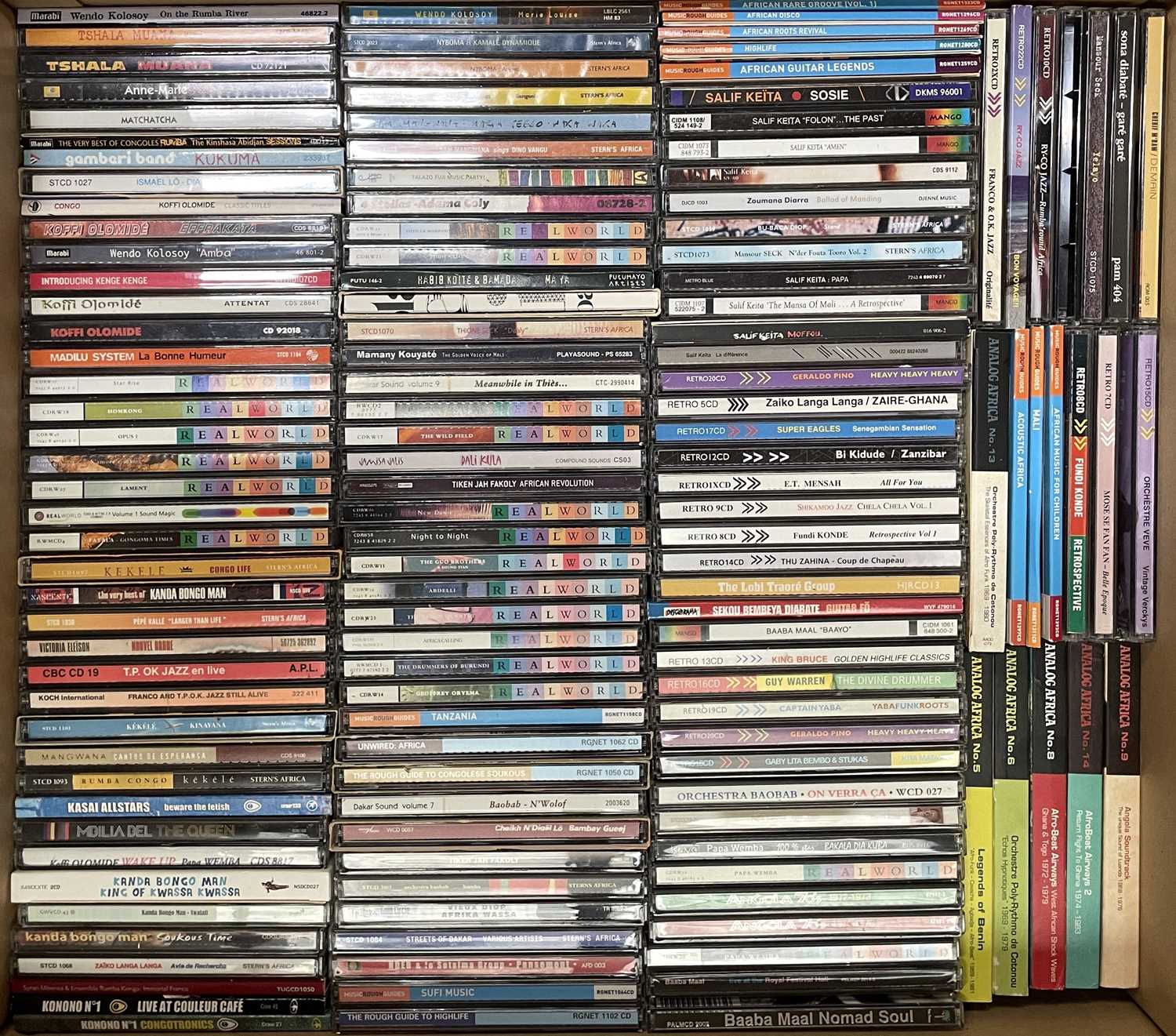 Lot 1296 - AFRICAN - CD COLLECTION