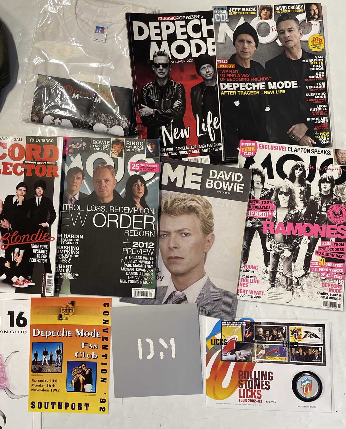 Lot 95 - DEPECHE MODE / U2 / ROLLING STONES