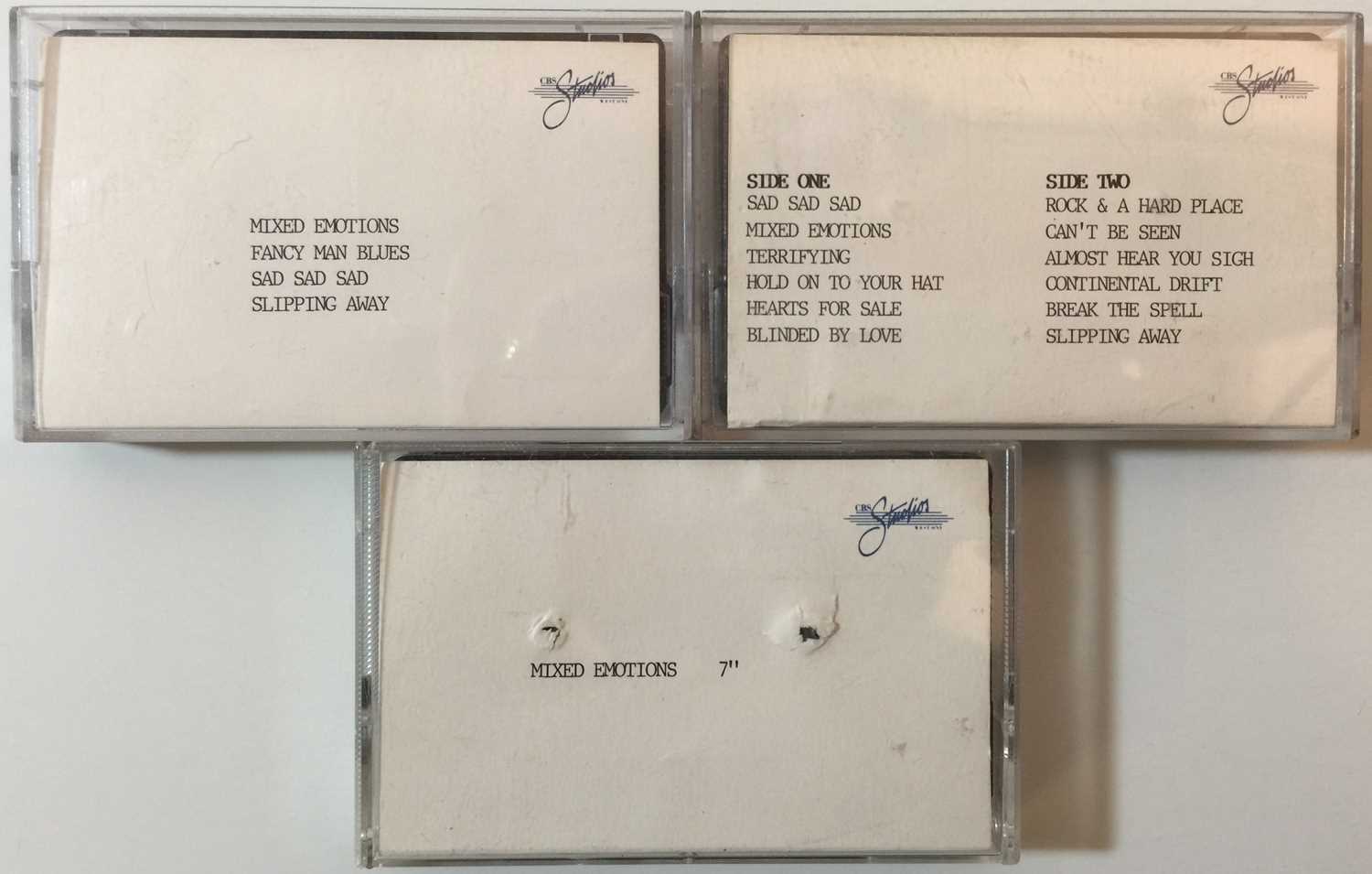 Lot 301 - THE ROLLING STONES - STUDIO DEMO CASSETTES