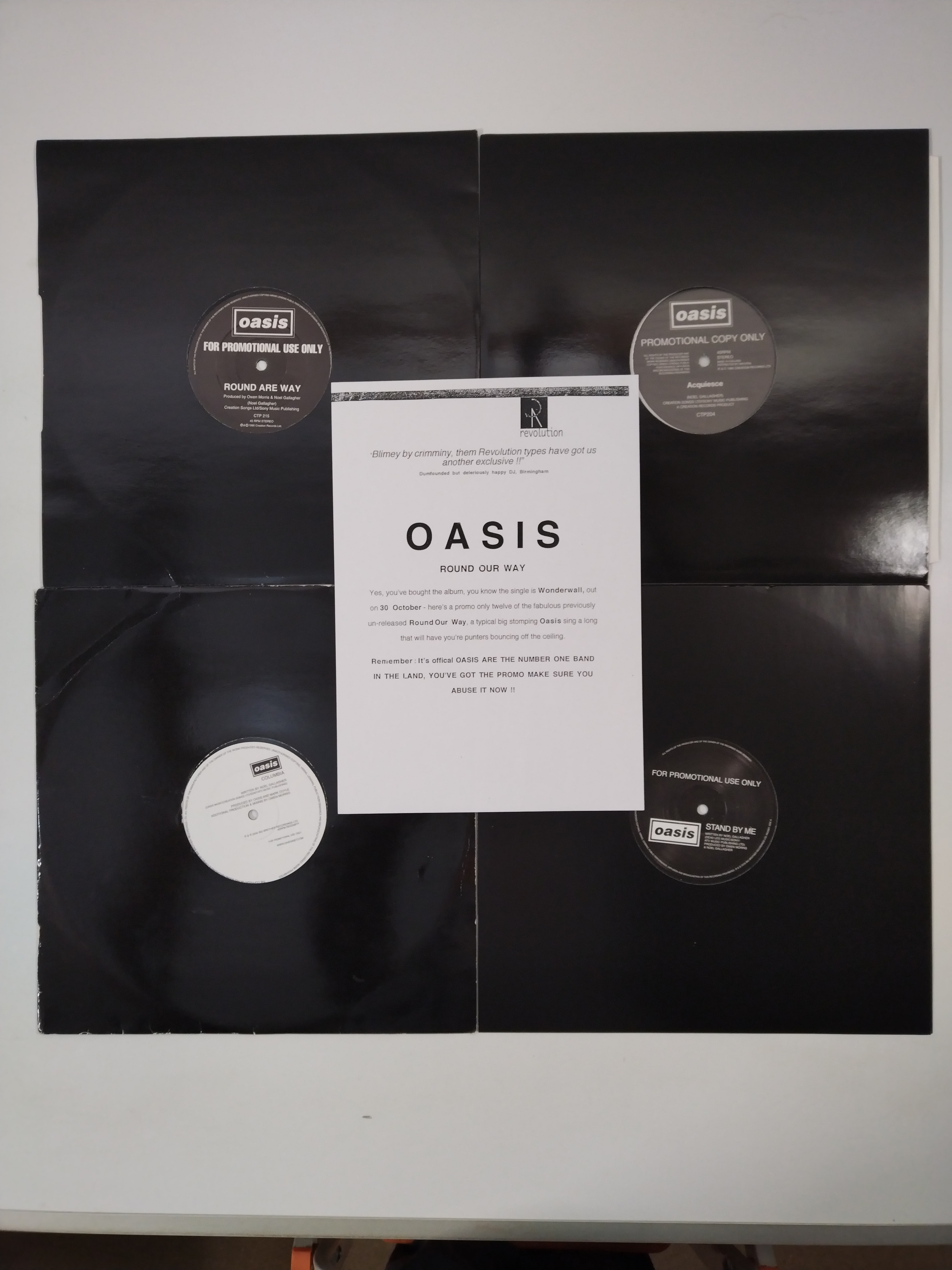 Lot 59 - OASIS - 12" PROMOS