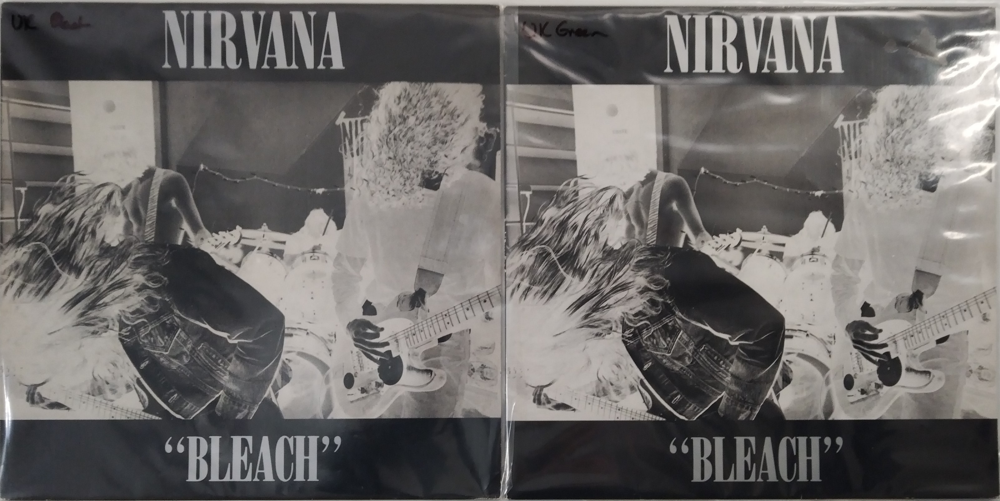 Lot 160 - NIRVANA - BLEACH LP PACK (UK VARIANT