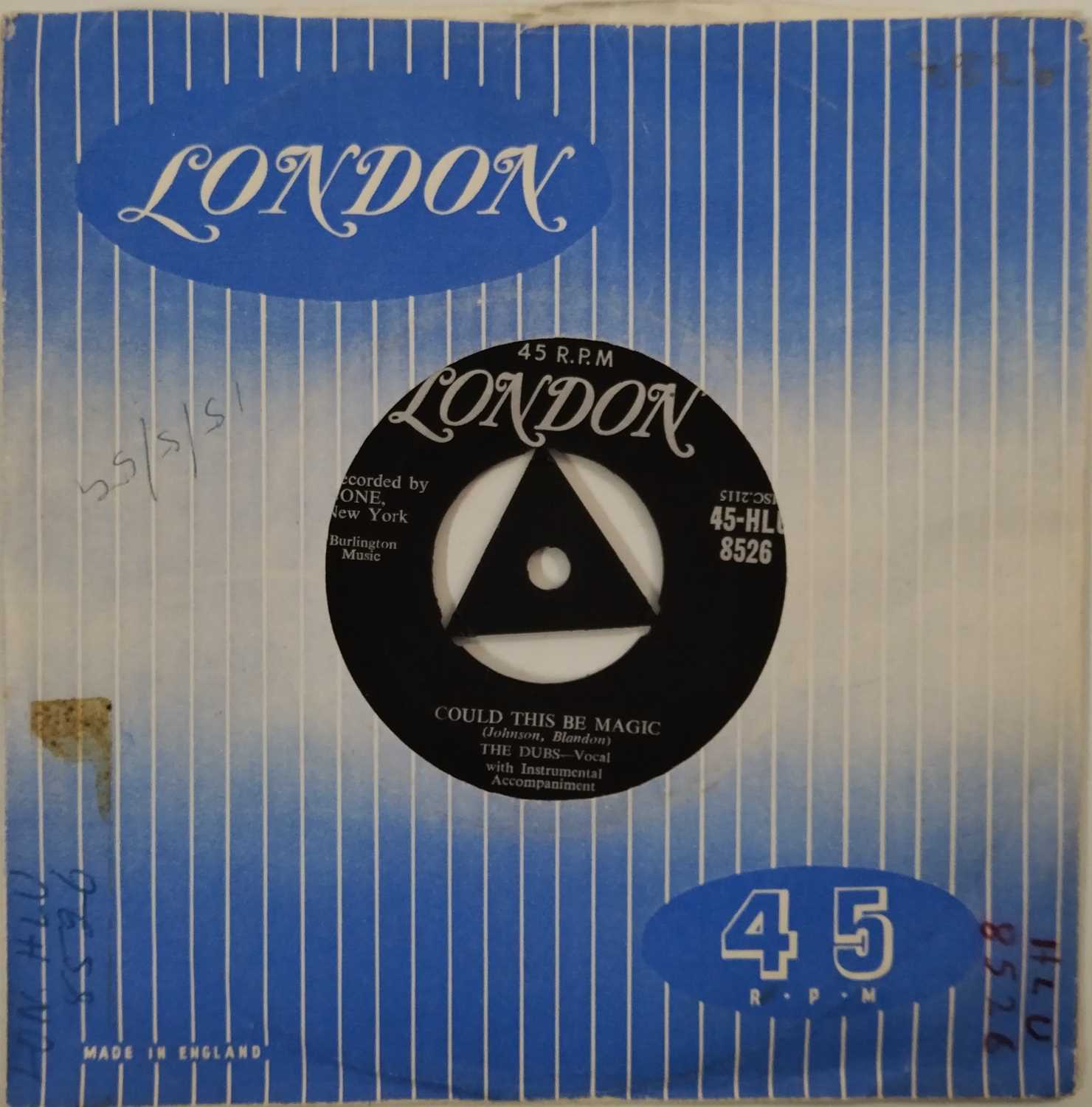 Lot 198 - THE DUBS - COULD THIS BE MAGIC 7" (LONDON 45-
