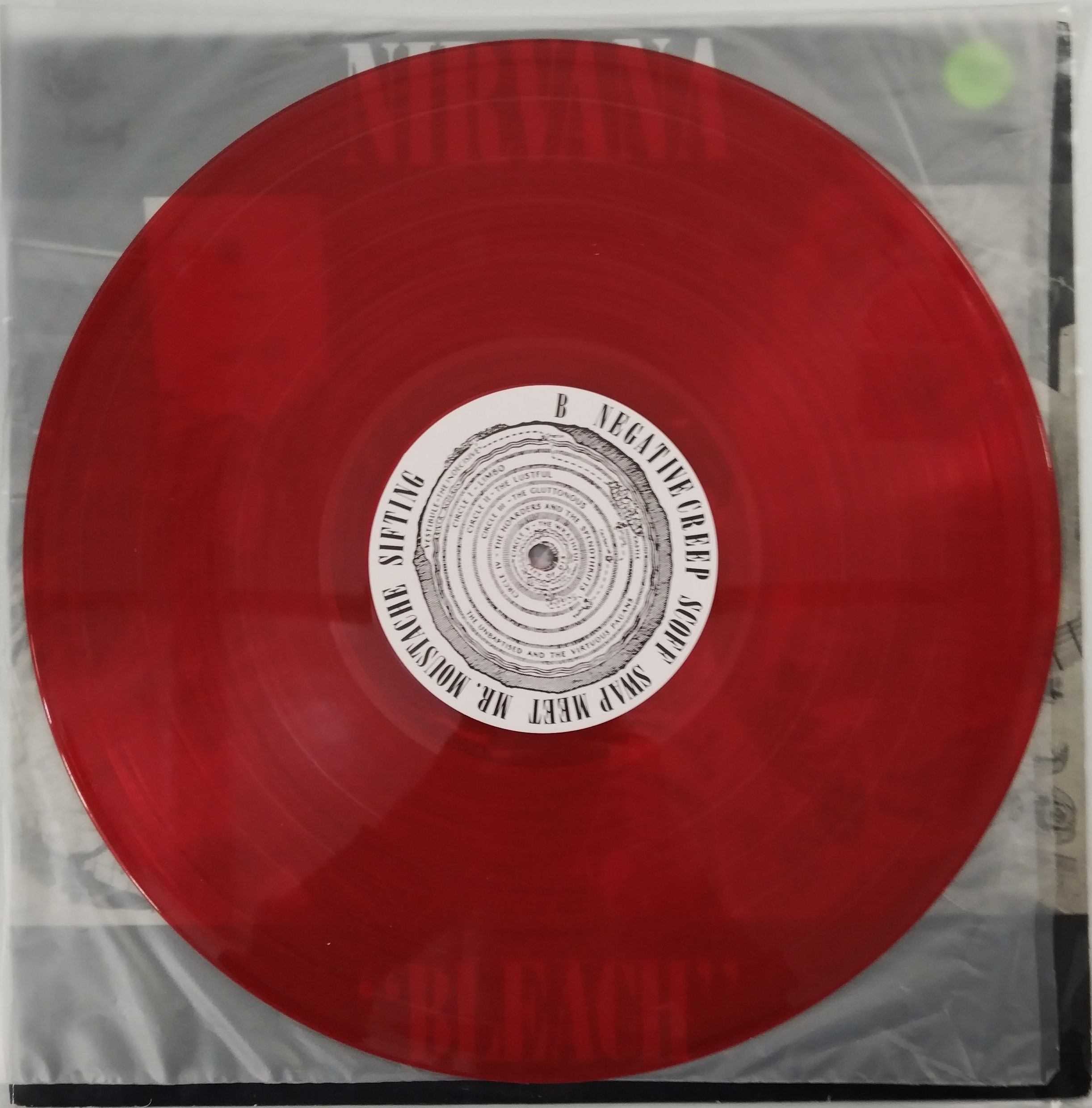 Lot 165 - NIRVANA - BLEACH LP PACK (US TRANSLUCENT