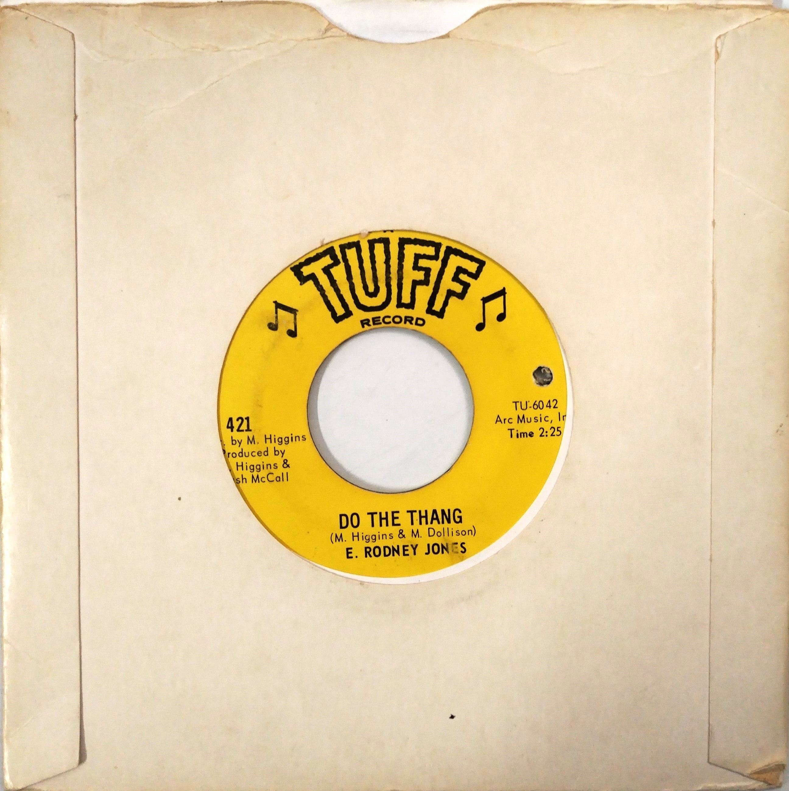 Lot 47 - E. RODNEY JONES - PEACE OF MIND C/W DO THE